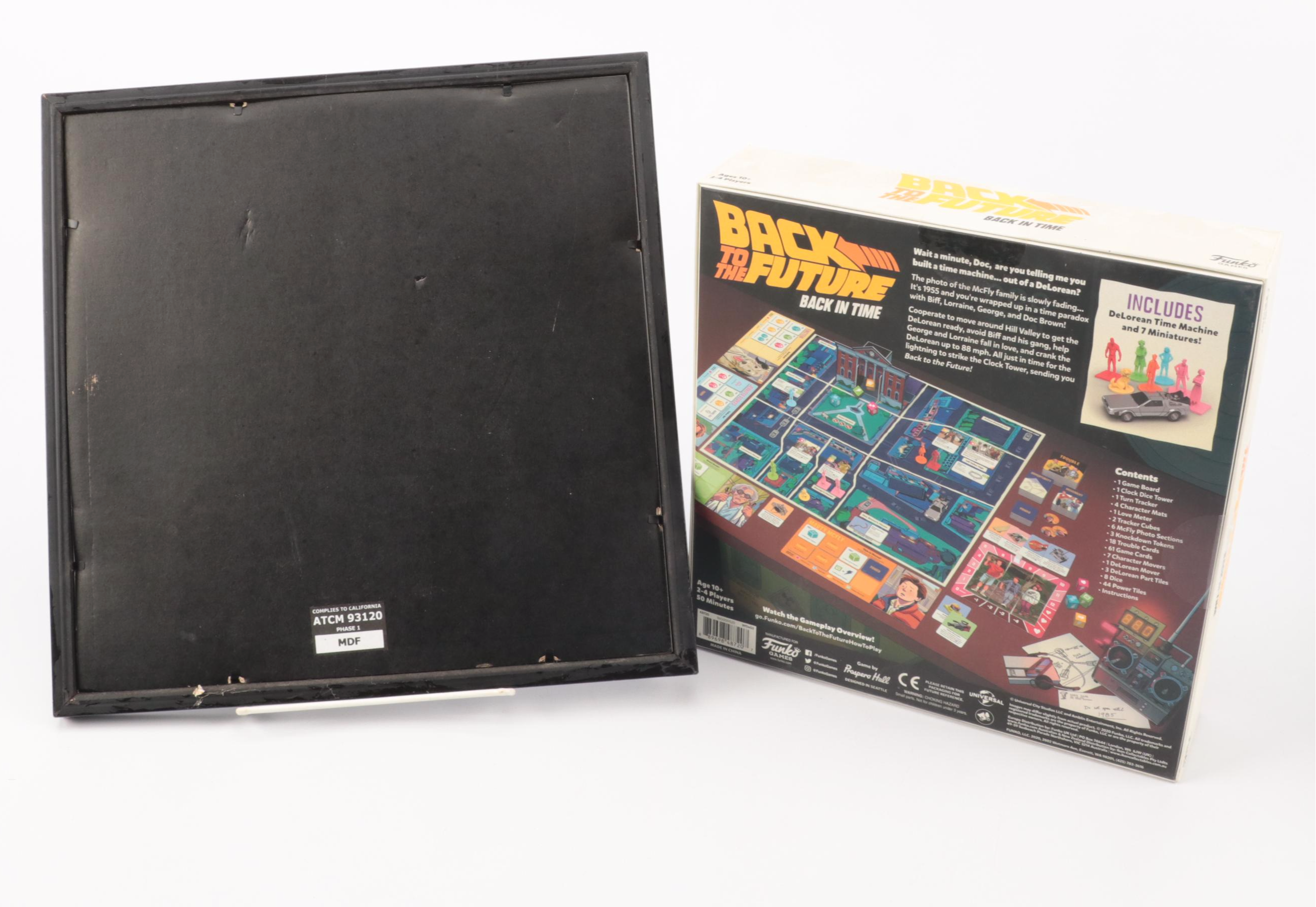 Back to the Future Time Machine Toy Cars with Figurine, Mug and More | EBTH