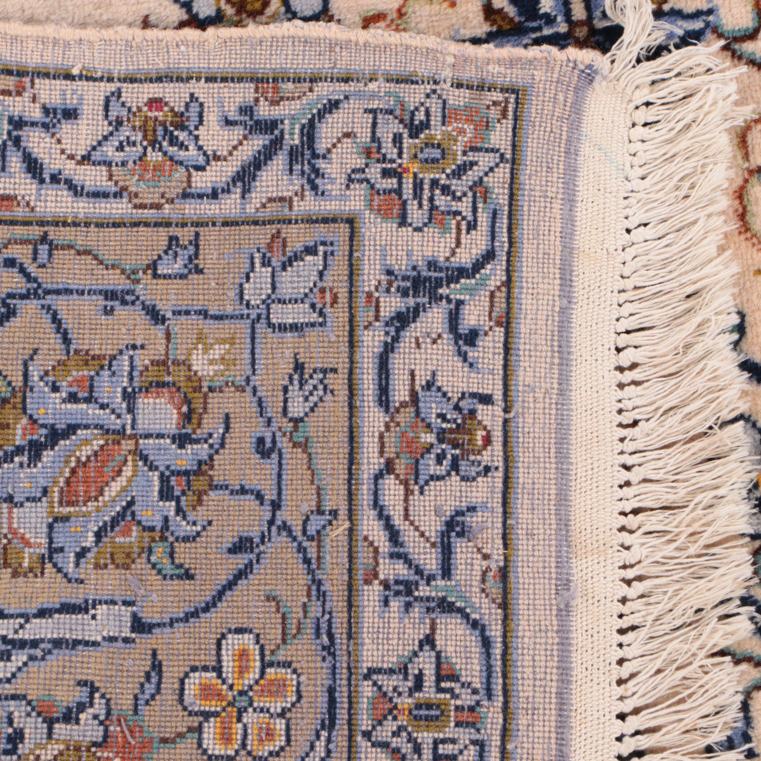 6'7 x 11'4 Hand-Knotted Persian Isfahan Area Rug | EBTH