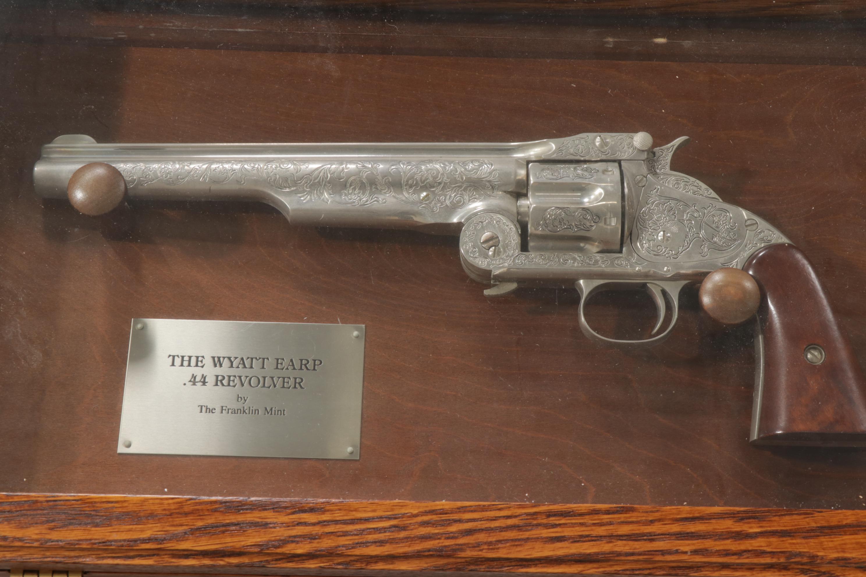 Franklin Mint Reproduction Colt Forty-Five, .44 Revolvers and Jim Bowie ...