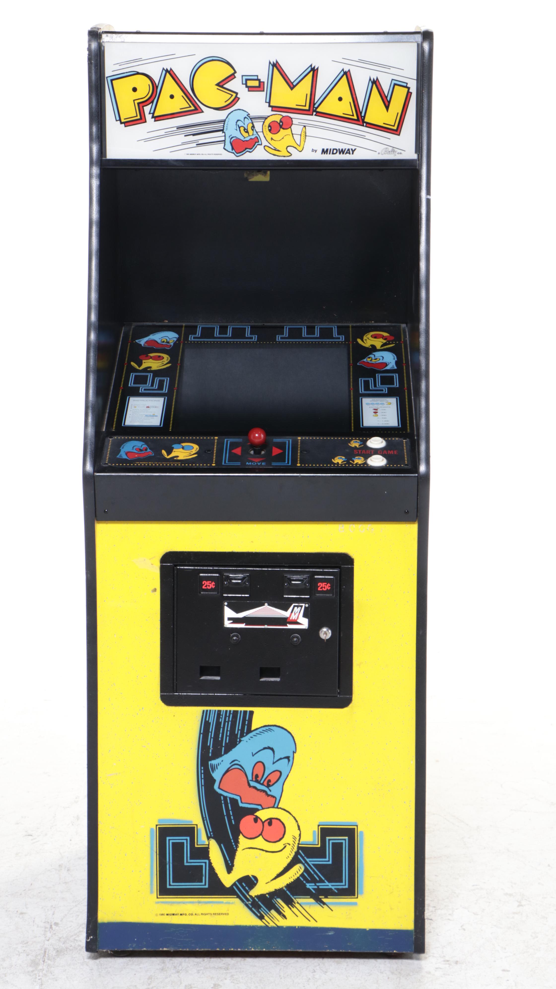 Midway Pac-Man Video Arcade Game | EBTH