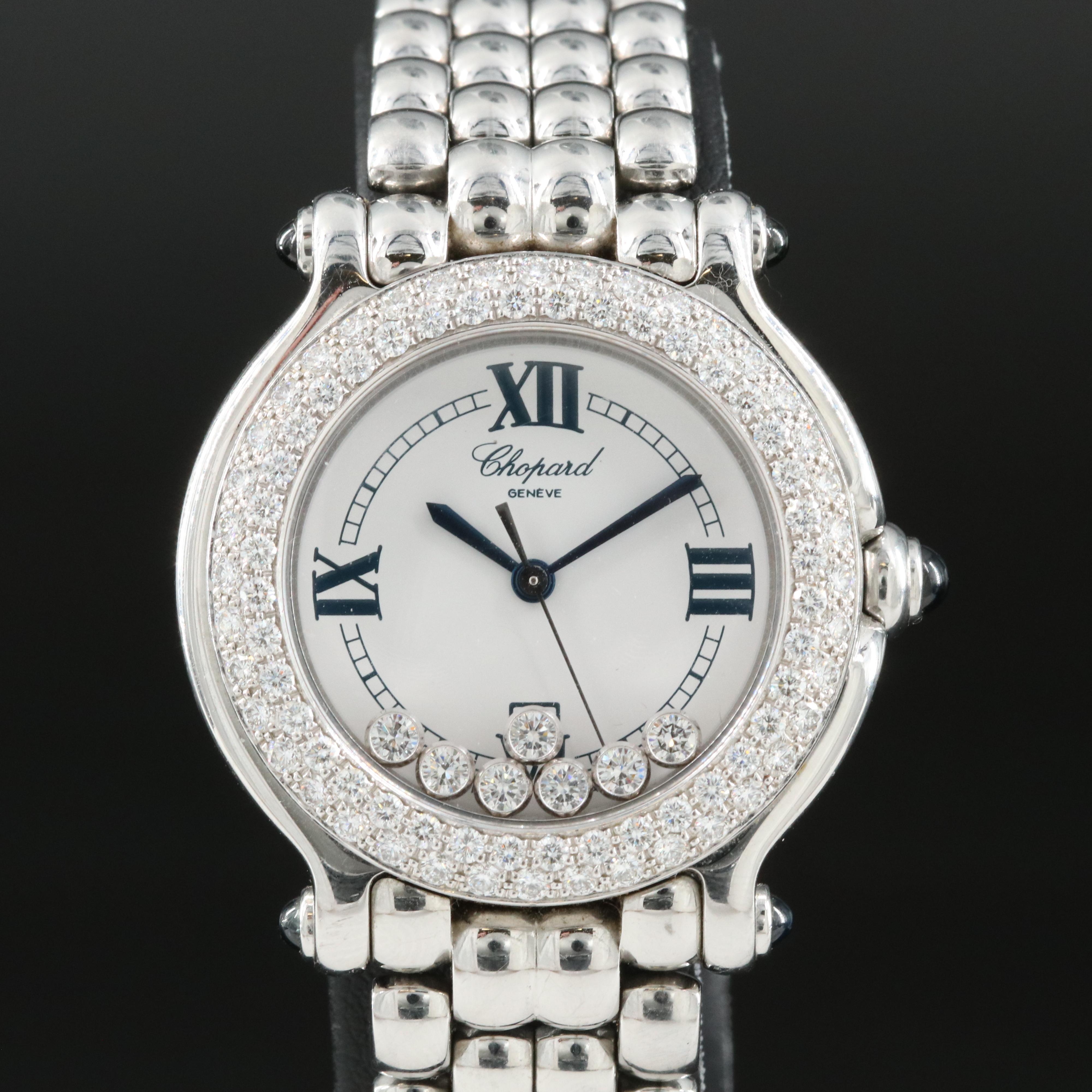 Chopard "Happy Sport" Floating Diamonds Wristwatch | EBTH