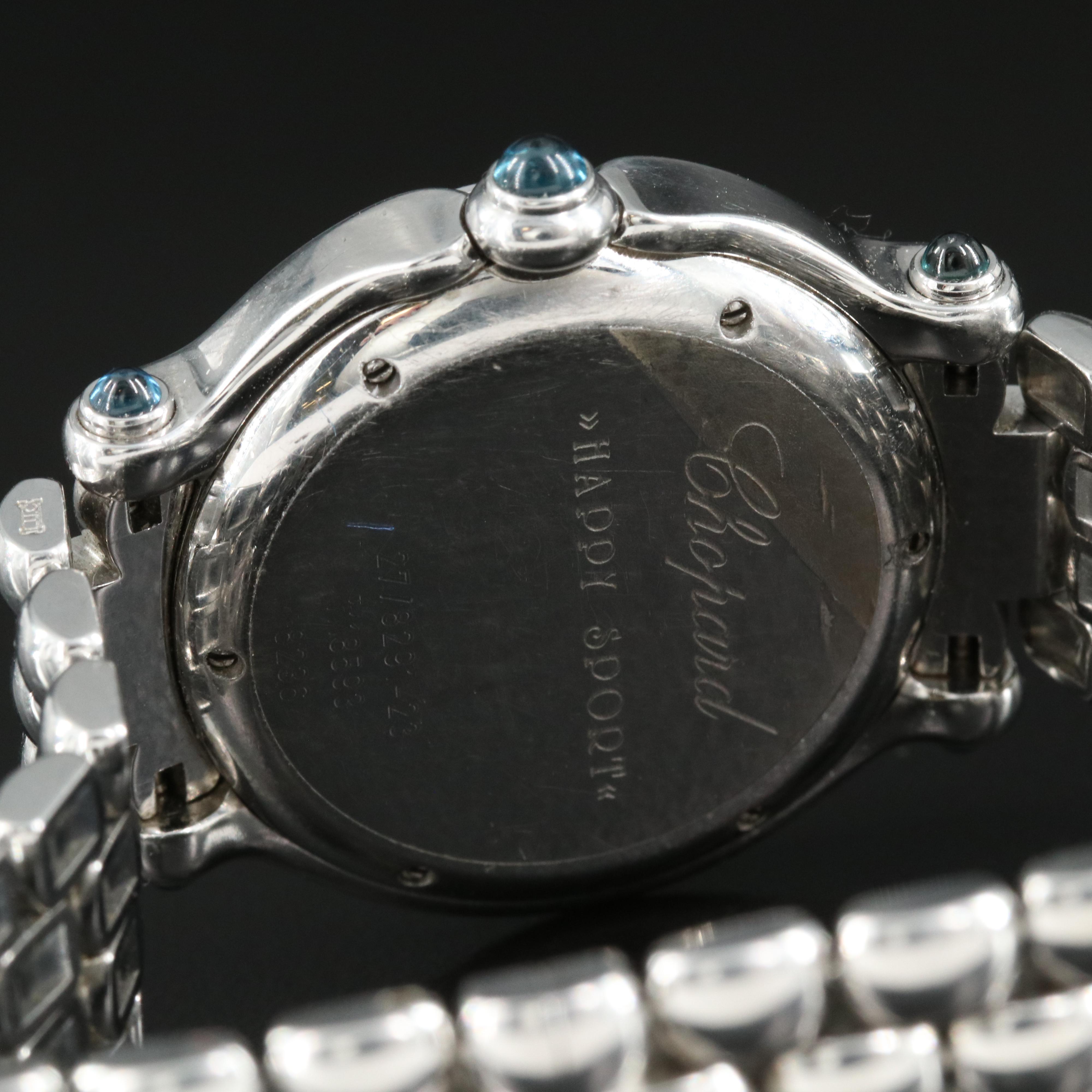 Chopard "Happy Sport" Floating Diamonds Wristwatch | EBTH