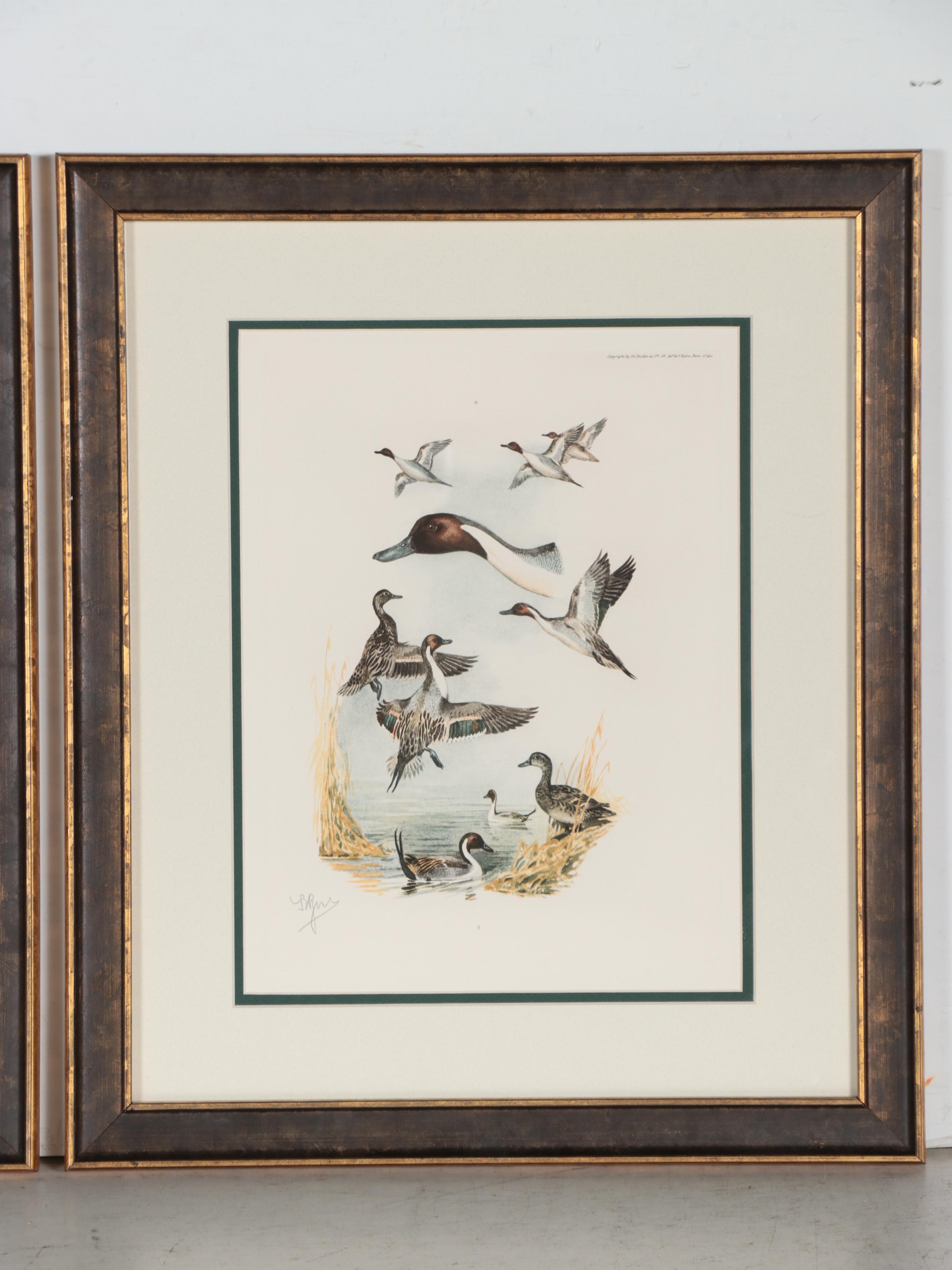 Boris Riab Prints of Ducks, Mid-20th Century | EBTH