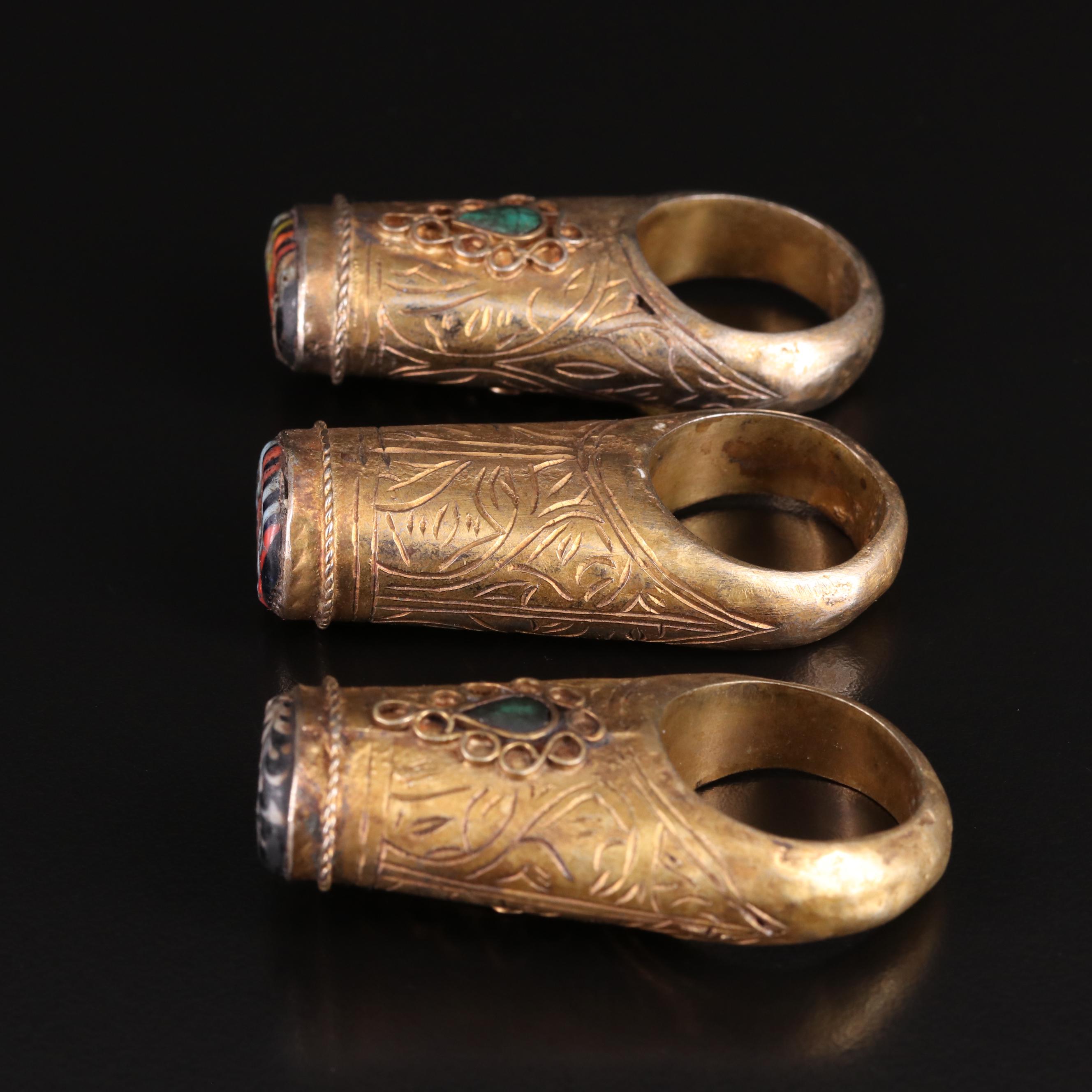 Afghan Tower Rings | EBTH