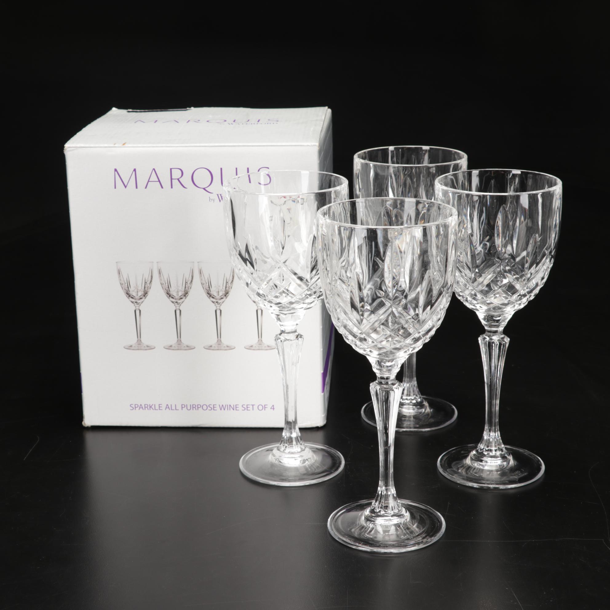Fascinating Waterford Marquis Wine Glasses Photos