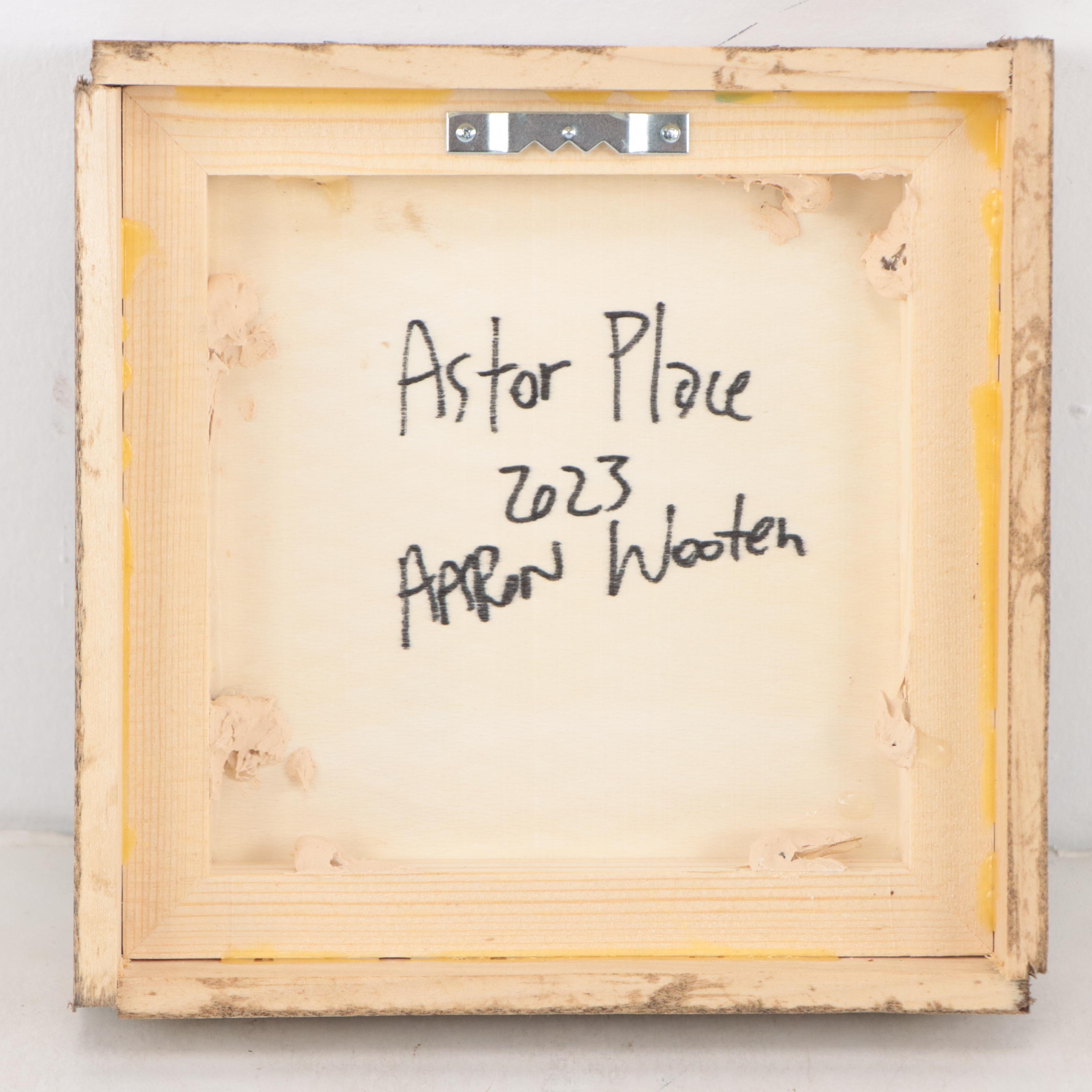 Aaron Wooten Mixed Media Painting "Astor Place," 2023 | EBTH