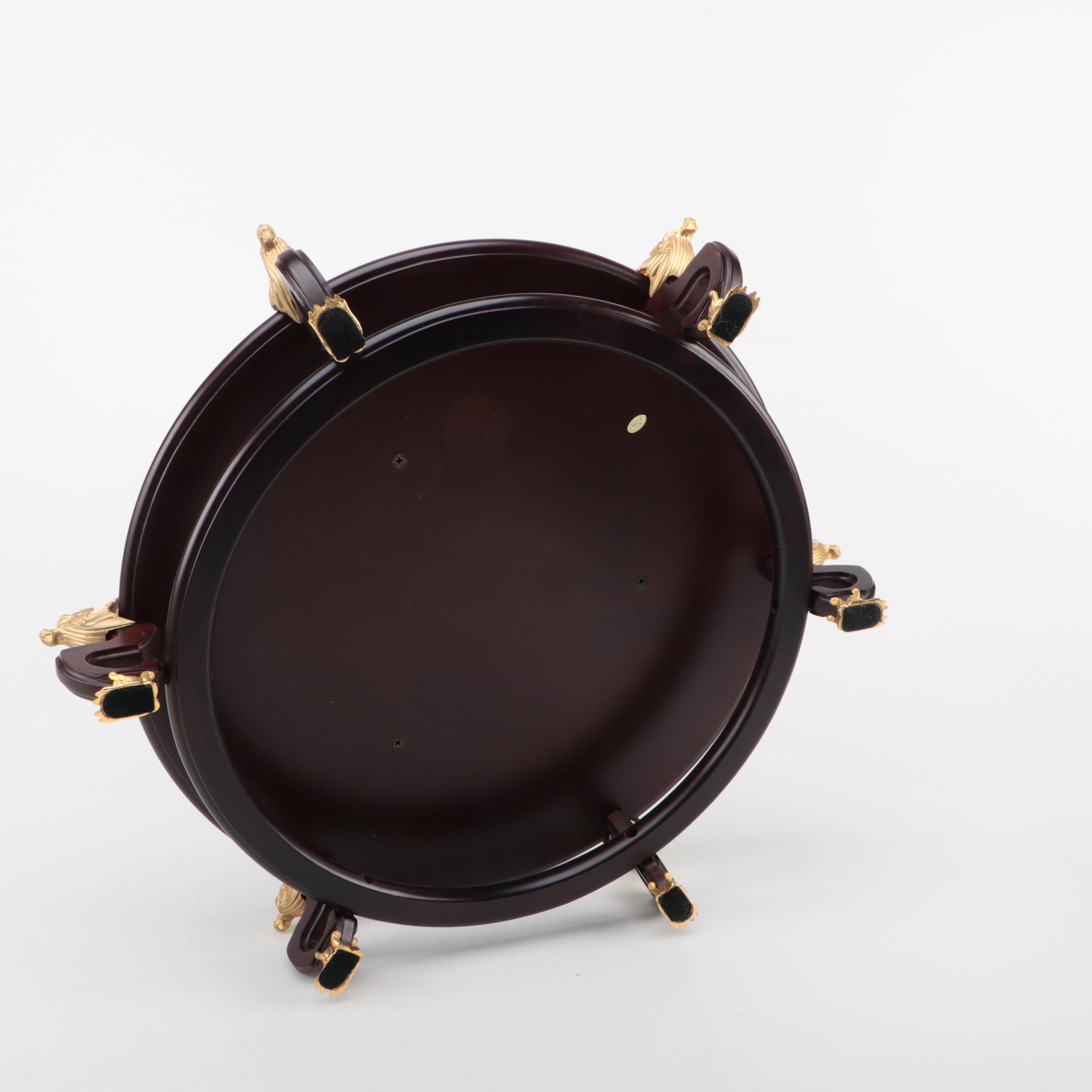 Franklin Mint Chinese Checkers Set with Gemstone Marbles | EBTH