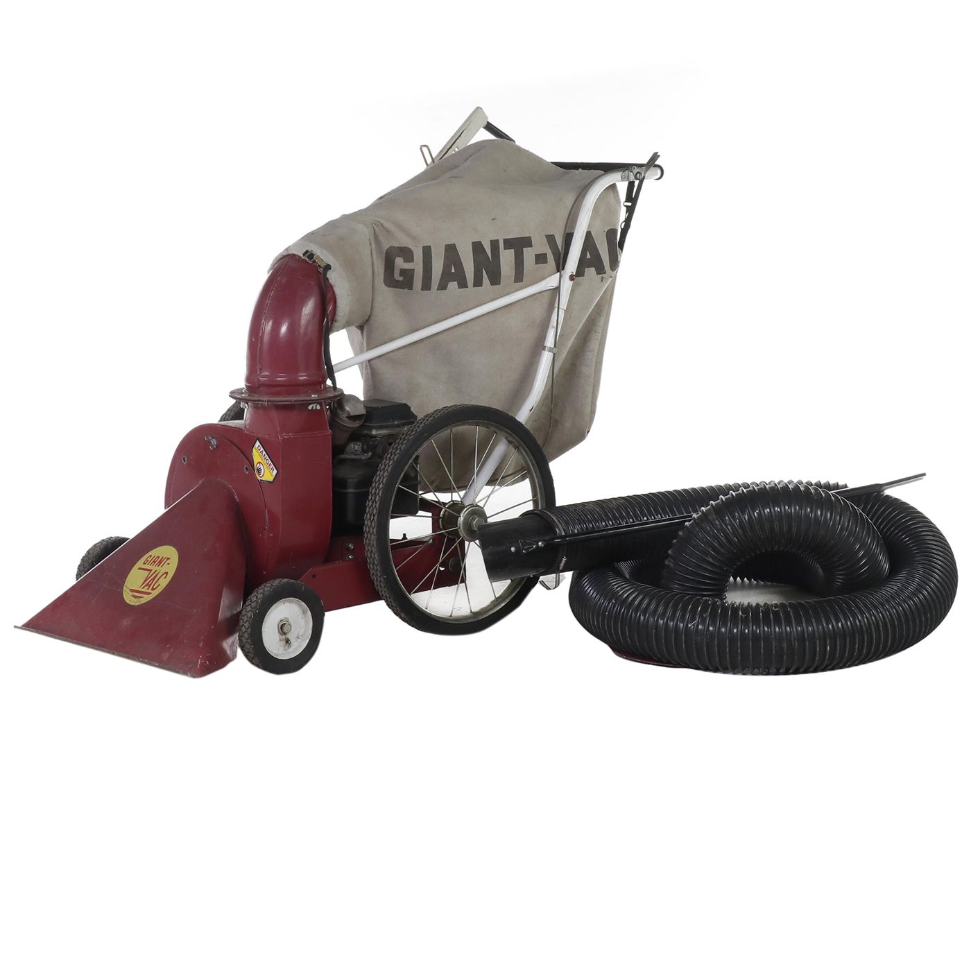 Giant Vac With Briggs & Stratton Gas-Powered Push Leaf Vacuum | EBTH