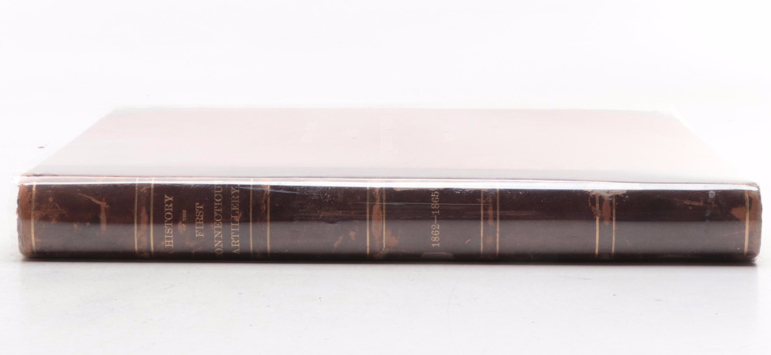 Illustrated "History of the First Connecticut Artillery, 1862–1865 ...