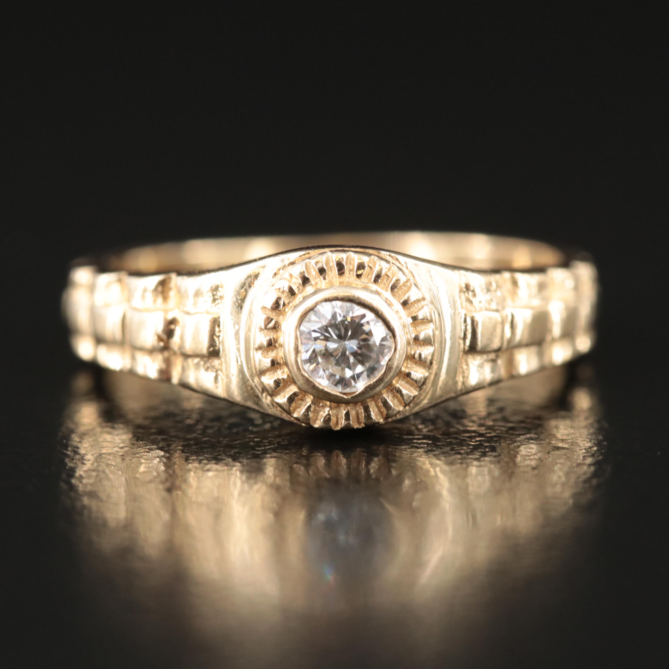 18K Diamond Status Ring | EBTH