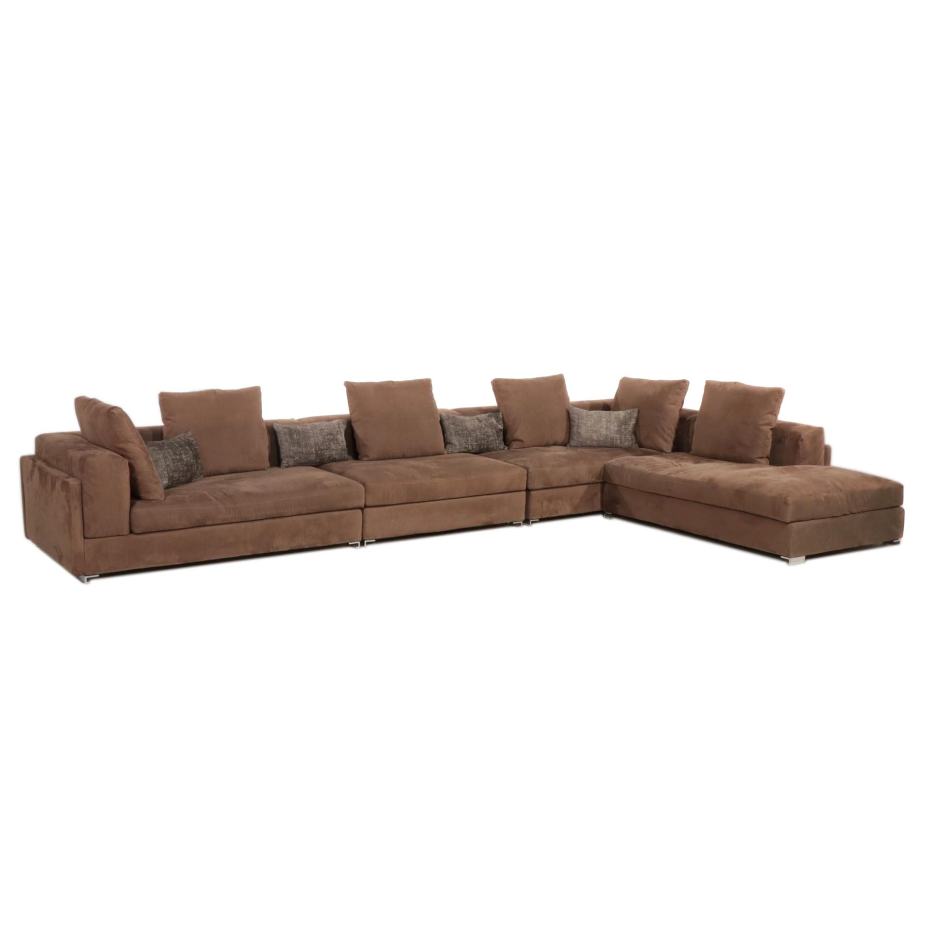 Camerich "Easy-Time" Upholstered Sectional Sofa | EBTH