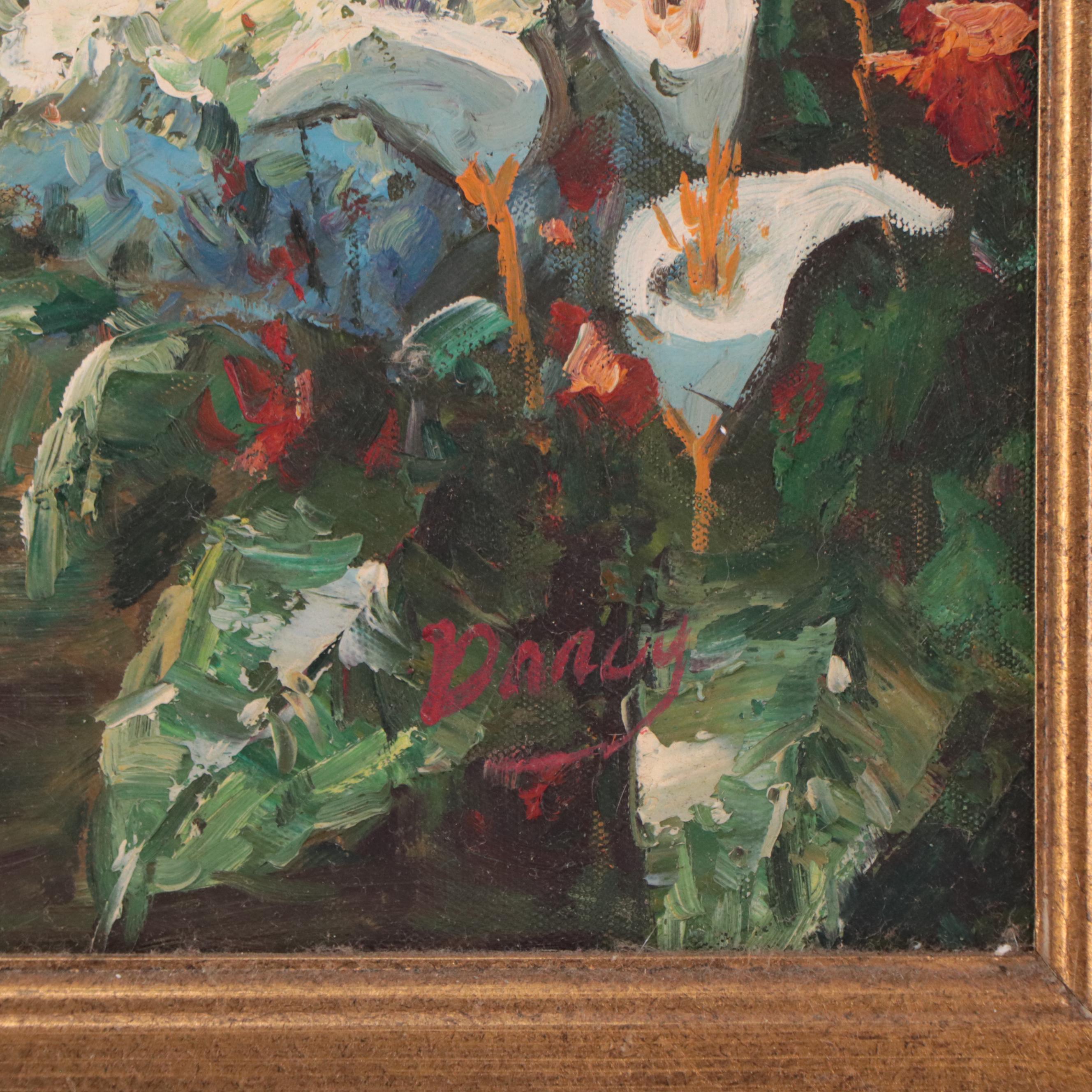 Darcy Garden Landscape Oil Painting, 21st Century | EBTH