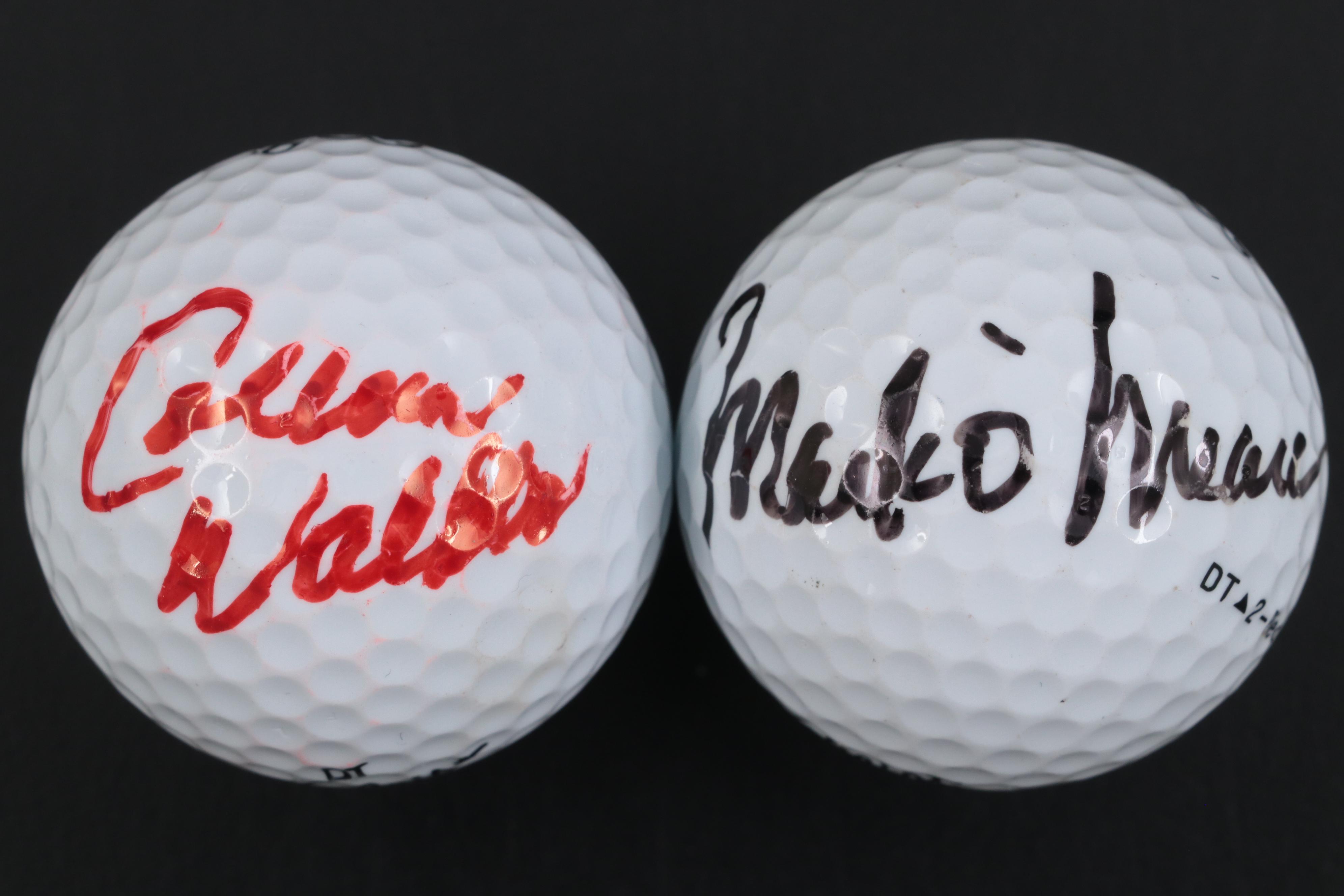 Colleen Walker, Laura Baugh and More Signed Golf Balls with Display | EBTH