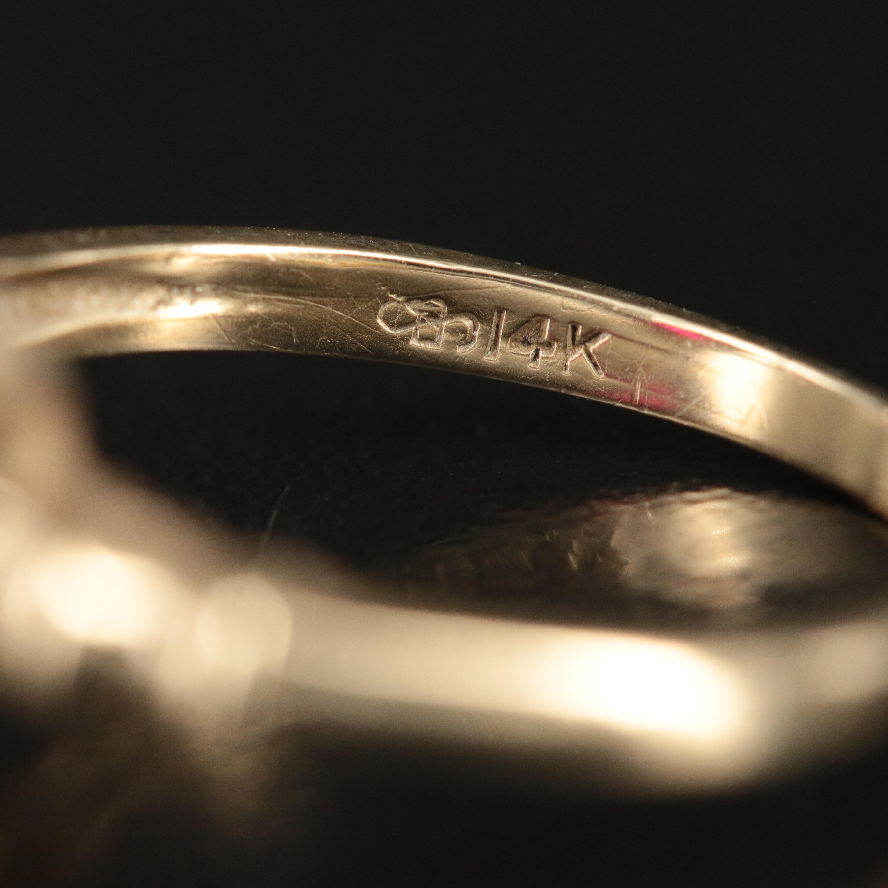 14K Ruby Heart Solitaire Ring | EBTH