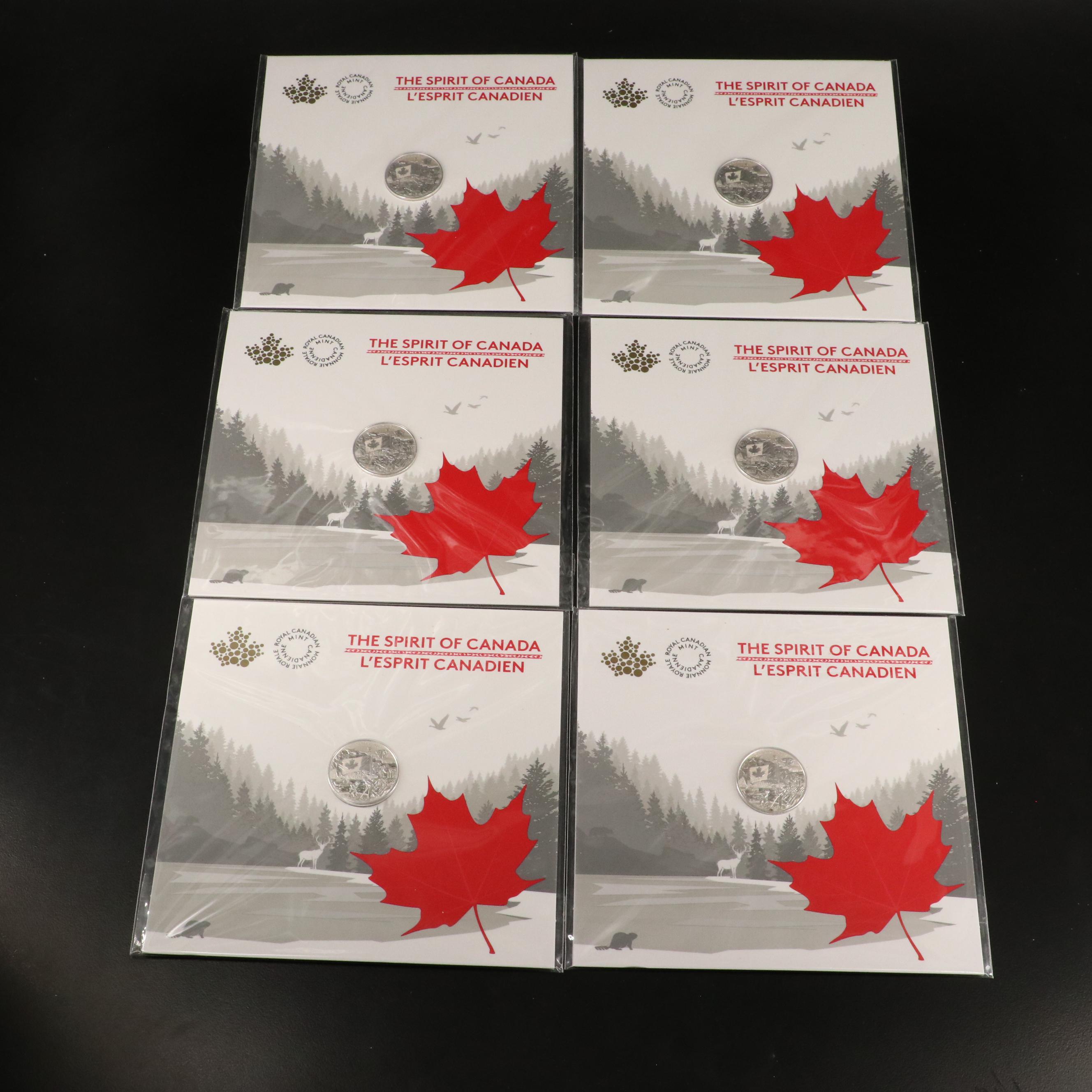 Group of Twenty Silver Canadian Commemorative Coins | EBTH