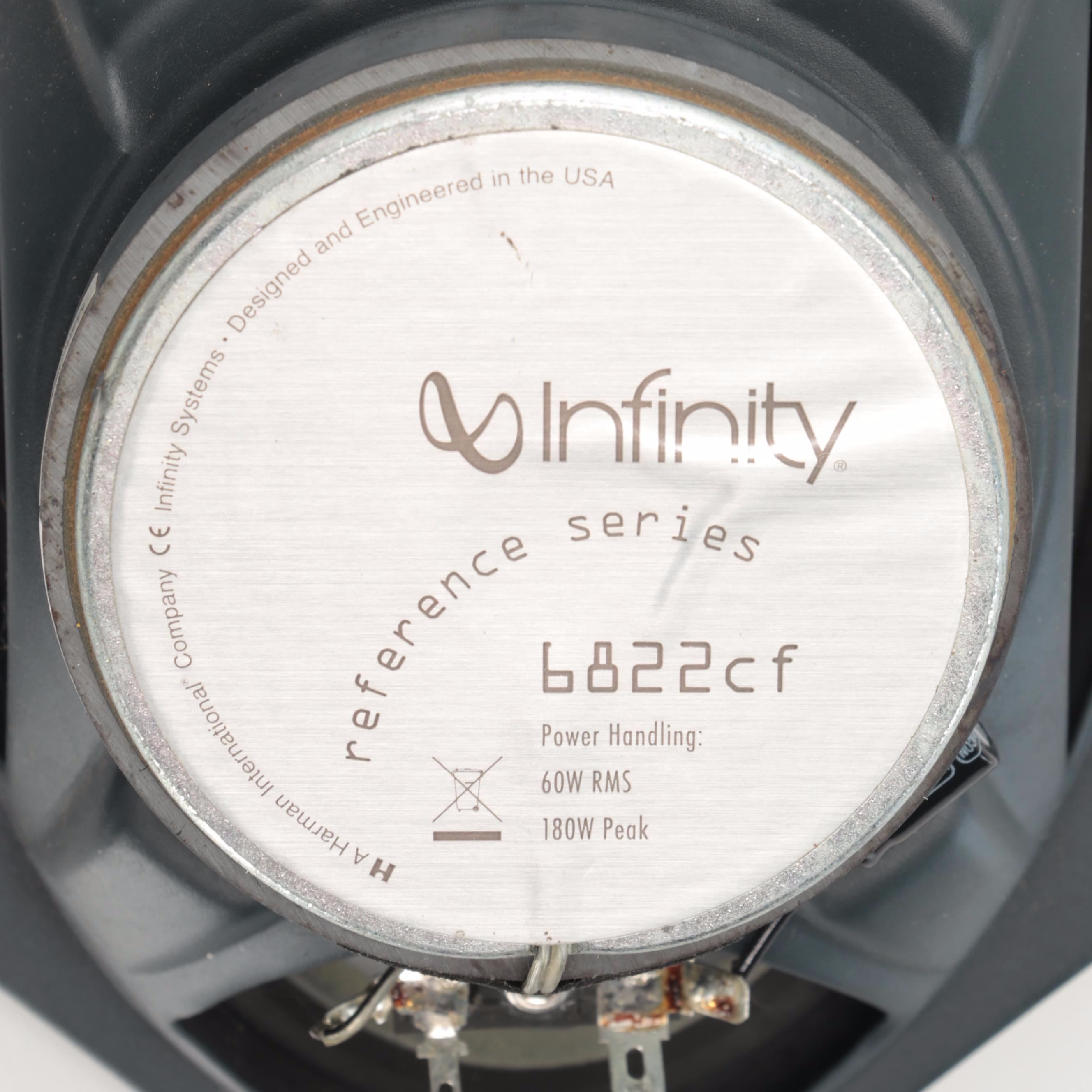 Pair of Harman Infinity Reference Car Speakers | EBTH