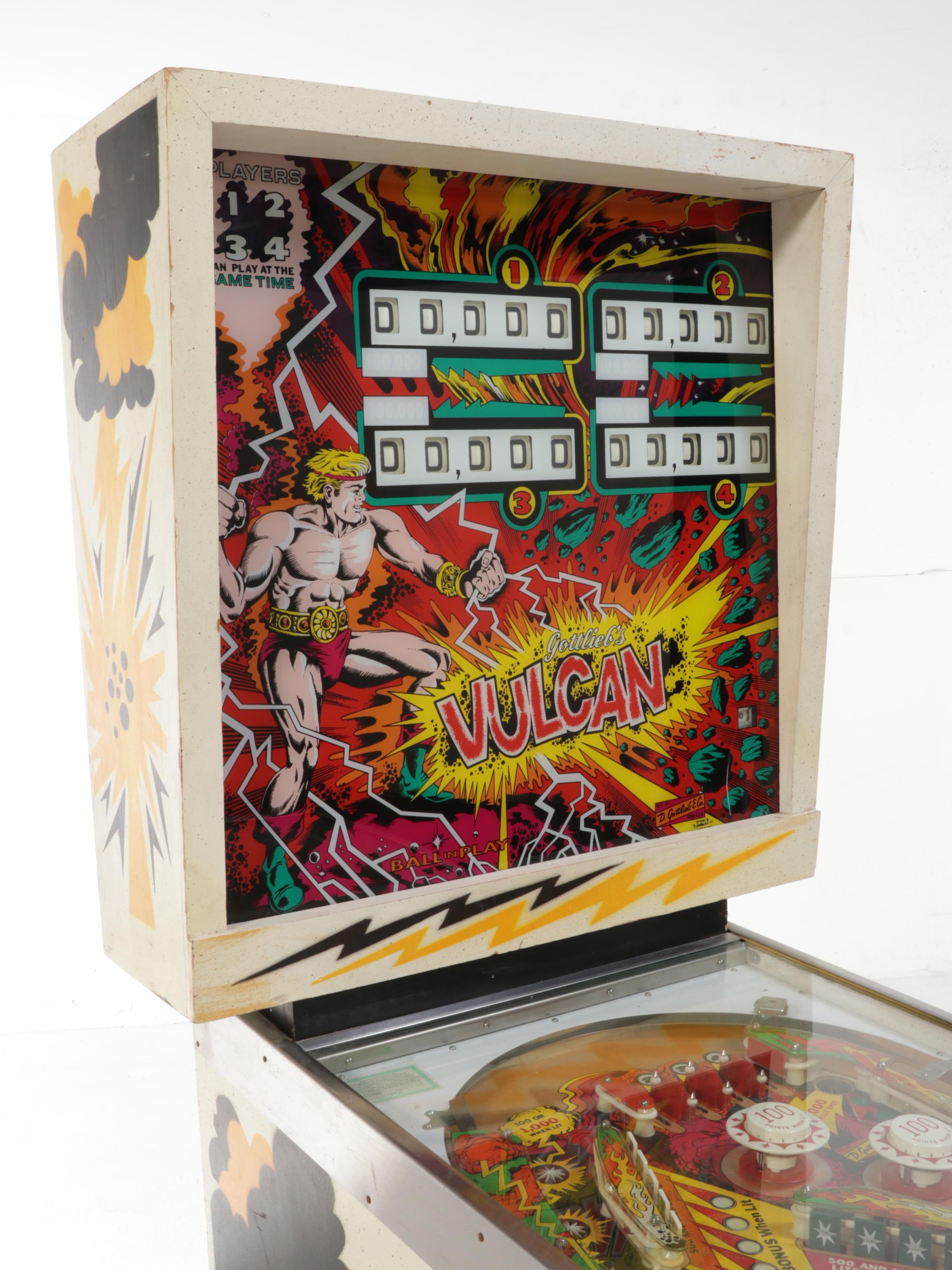 D. Gottlieb & Co. "Vulcan" Pinball Machine | EBTH