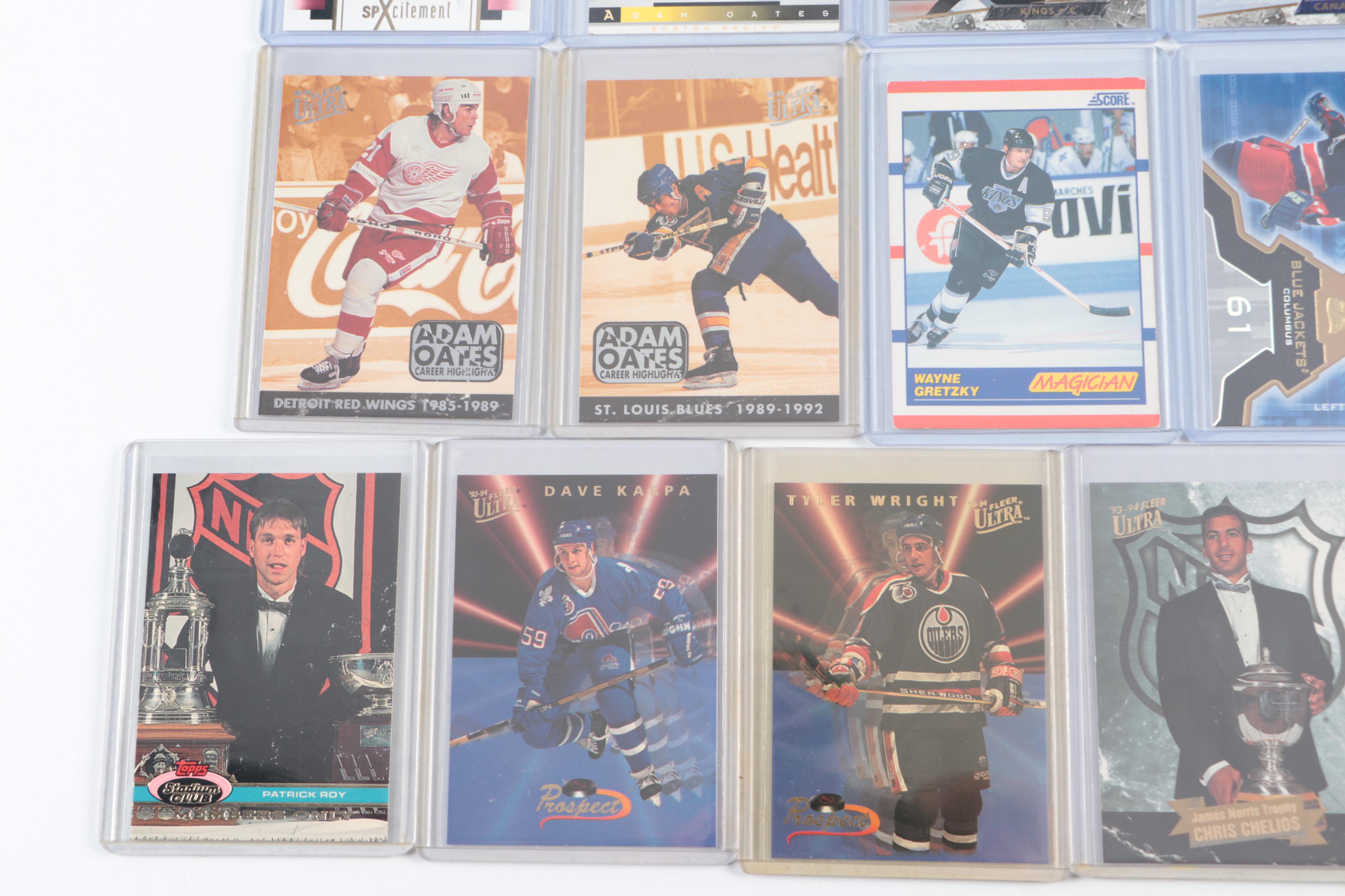 Score and More Hockey Cards With Wayne Gretzky, Rick Nash, 1990s–2000s ...