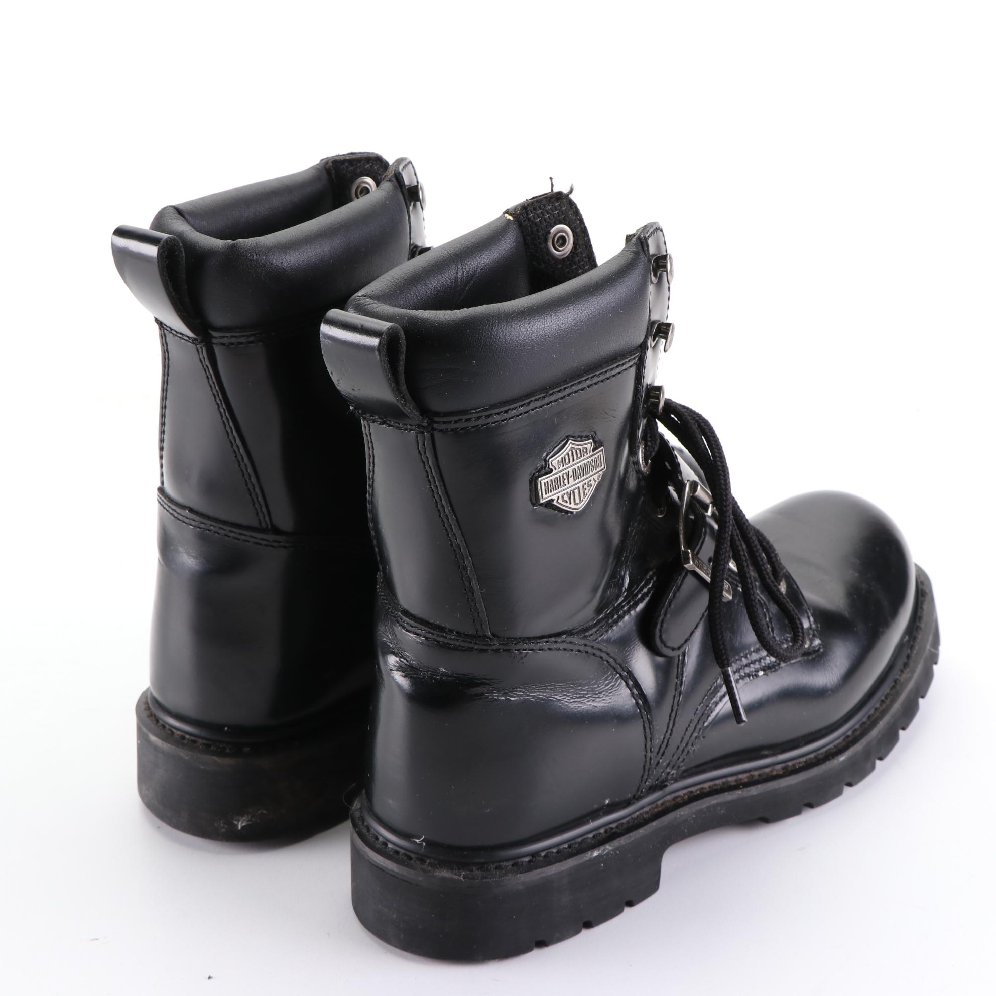 Men's Harley-Davidson Dipstick Riding Boots in Leather | EBTH
