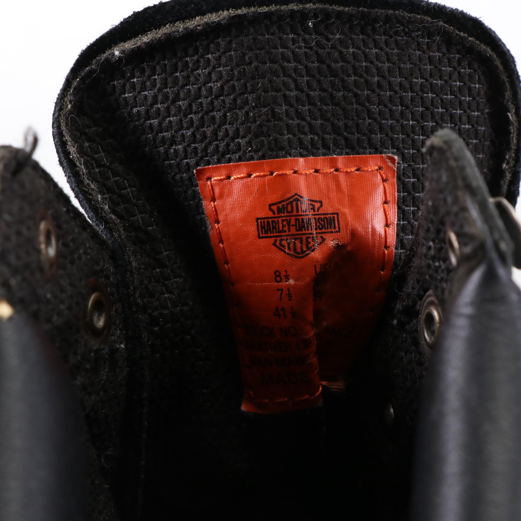 Men's Harley-Davidson Dipstick Riding Boots in Leather | EBTH