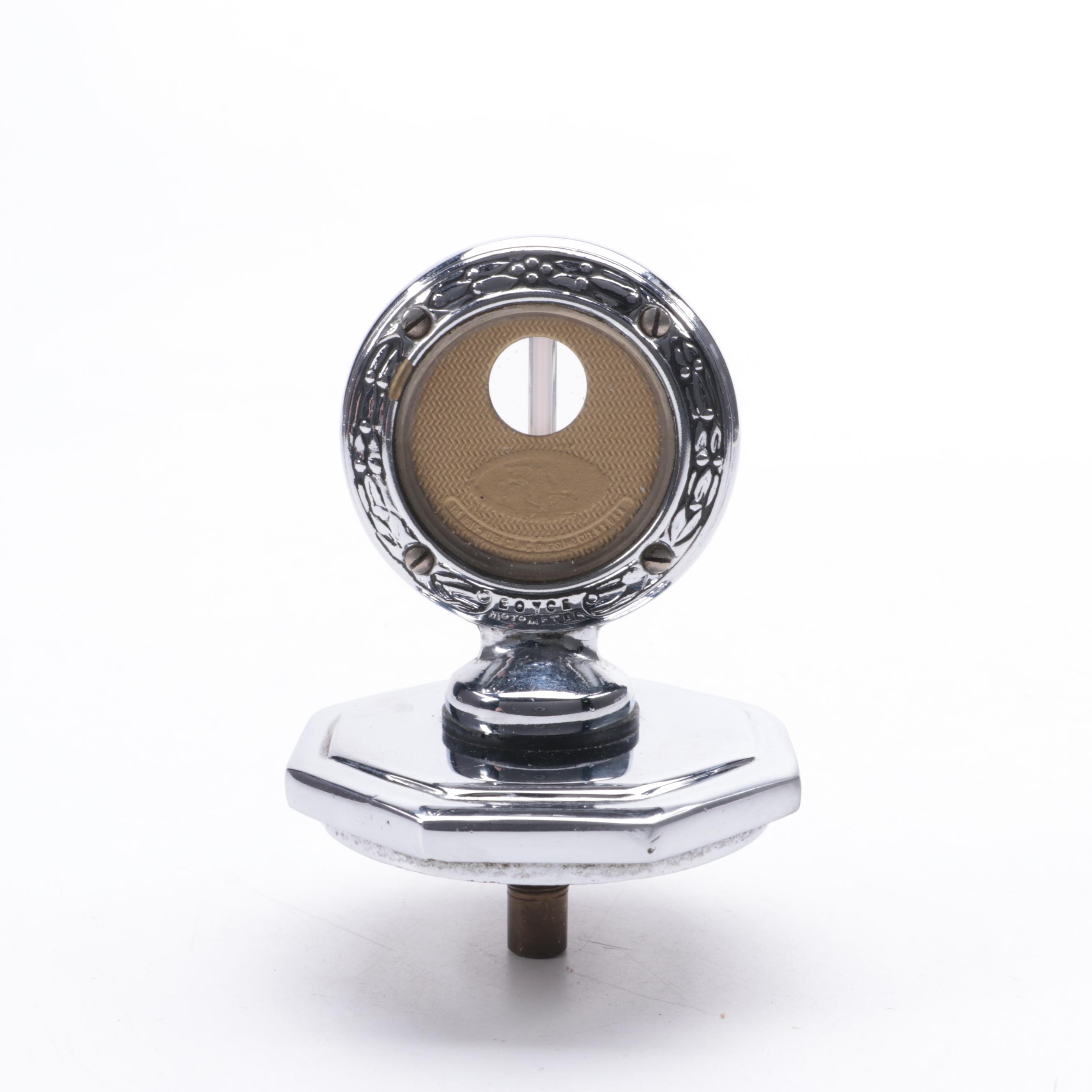 Ford Bronco Hood Ornament and Boyce MotoMeter Company Radiator Cap | EBTH