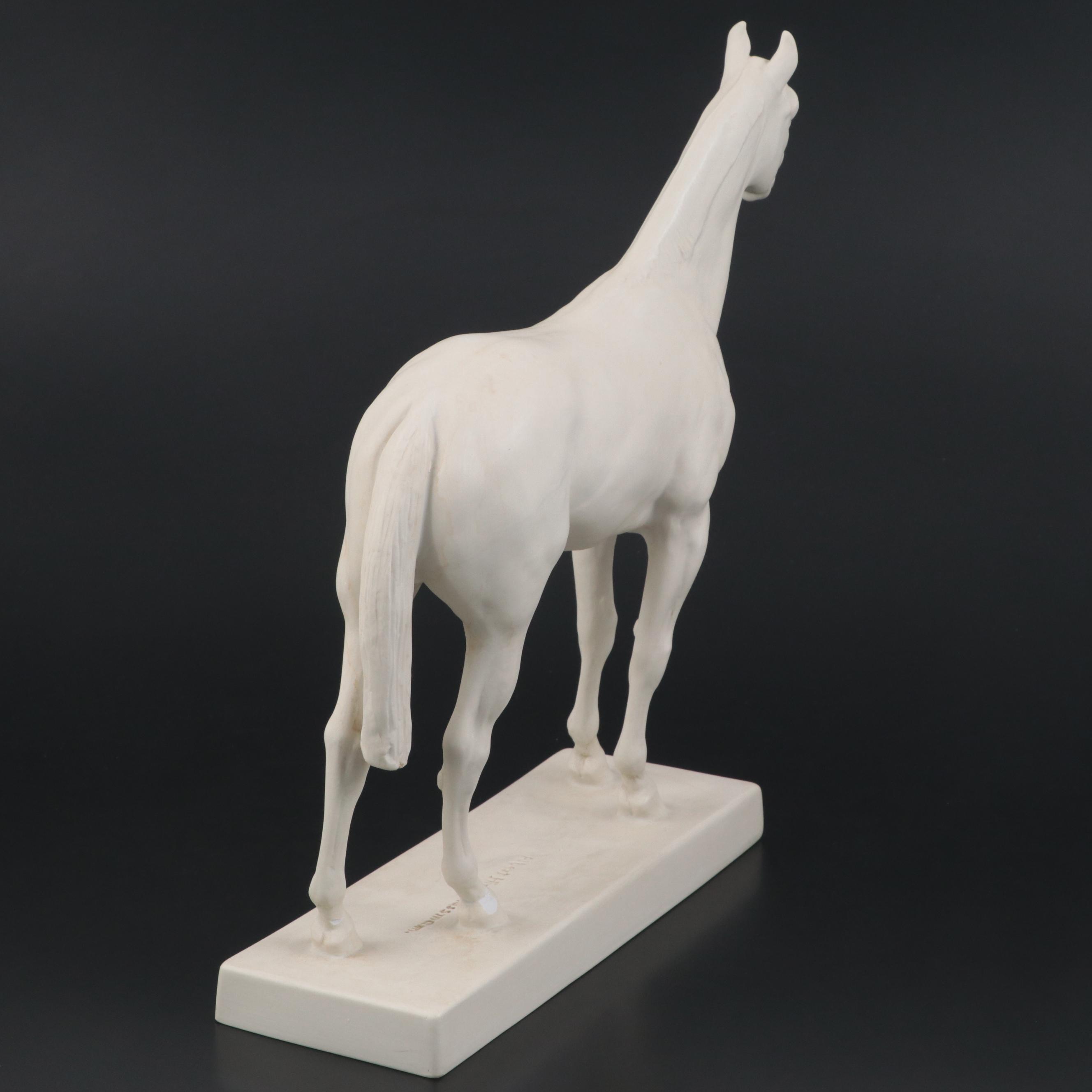 Albert Hinrich Hussmann for Rosenthal Porcelain Horse Figurine | EBTH