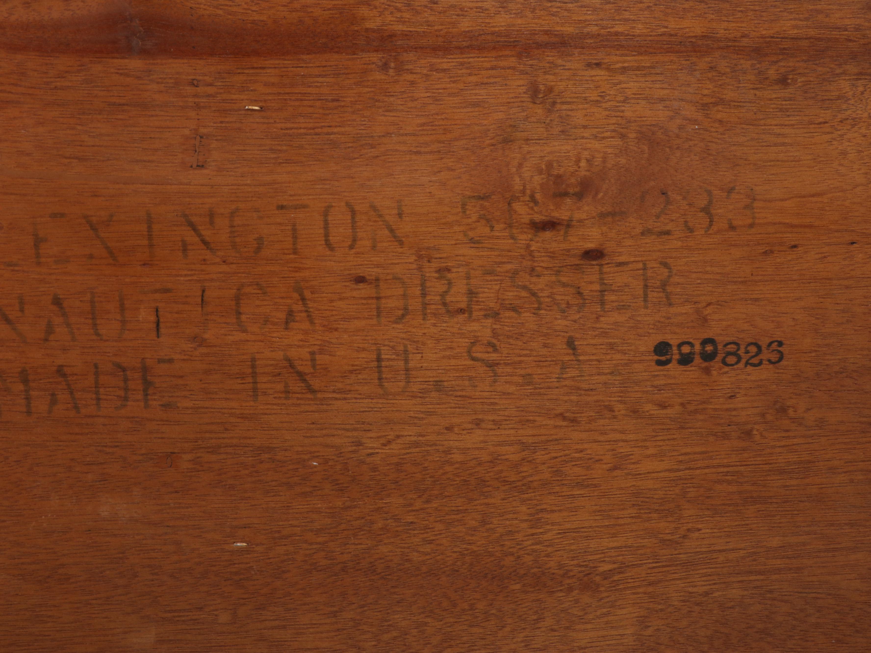 Lexington "Nautica Home" Cherrywood and Maple Eleven-Drawer Chest | EBTH