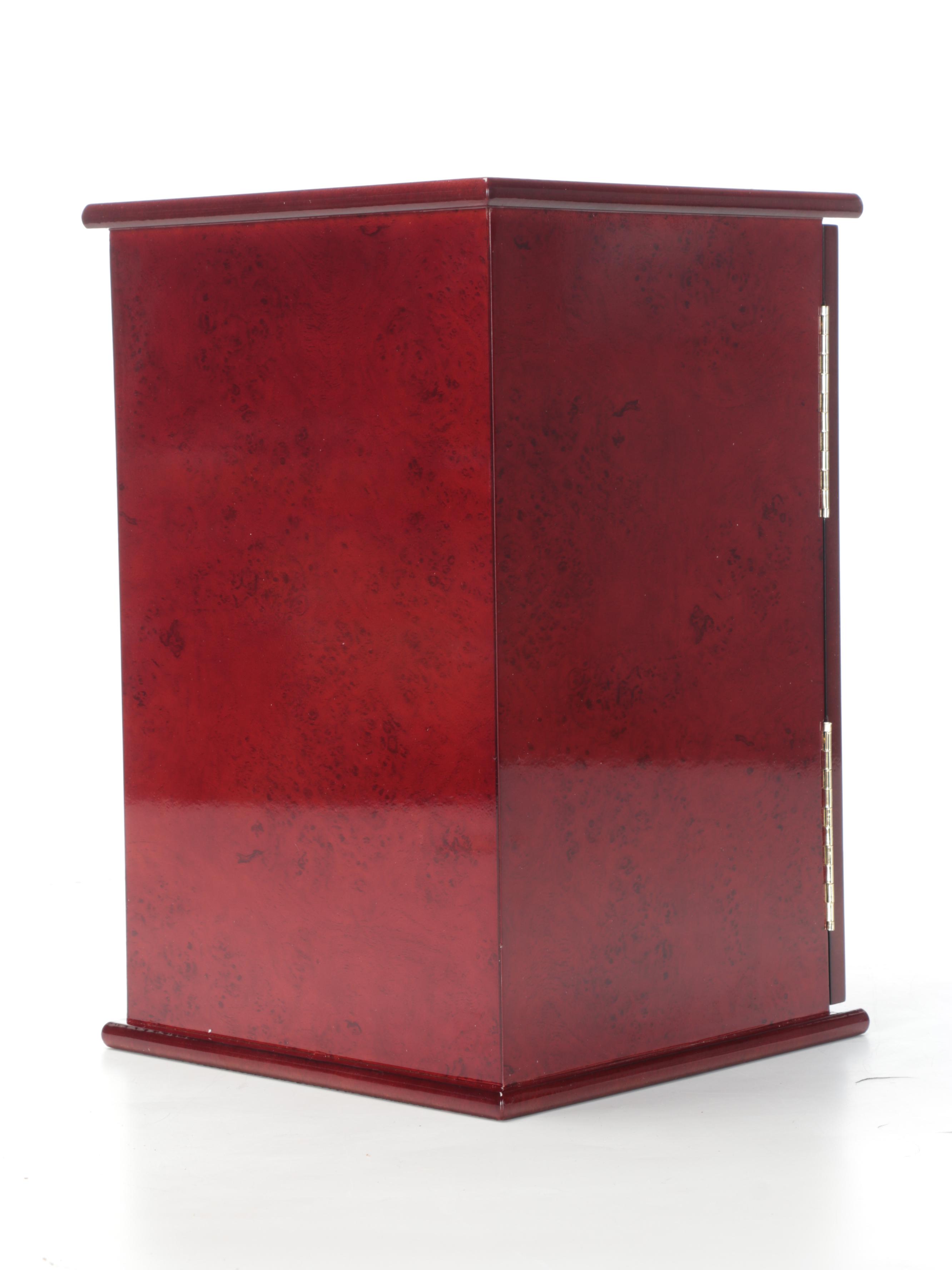 Thomas Pacconi Classics Contemporary Wood Jewelry Armoire | EBTH