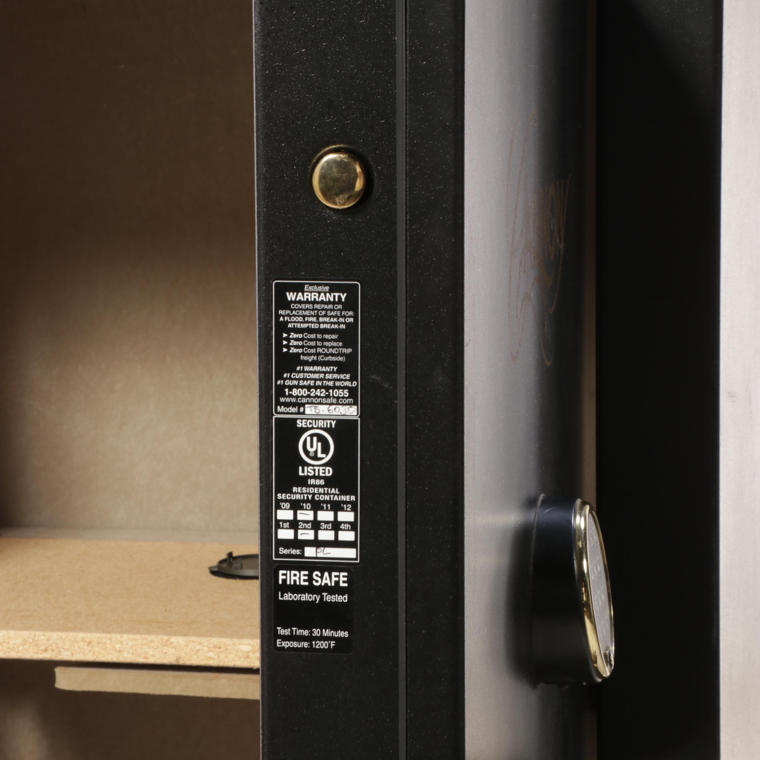 Cannon TS-6030 Fire-Rated Upright Gun Safe | EBTH