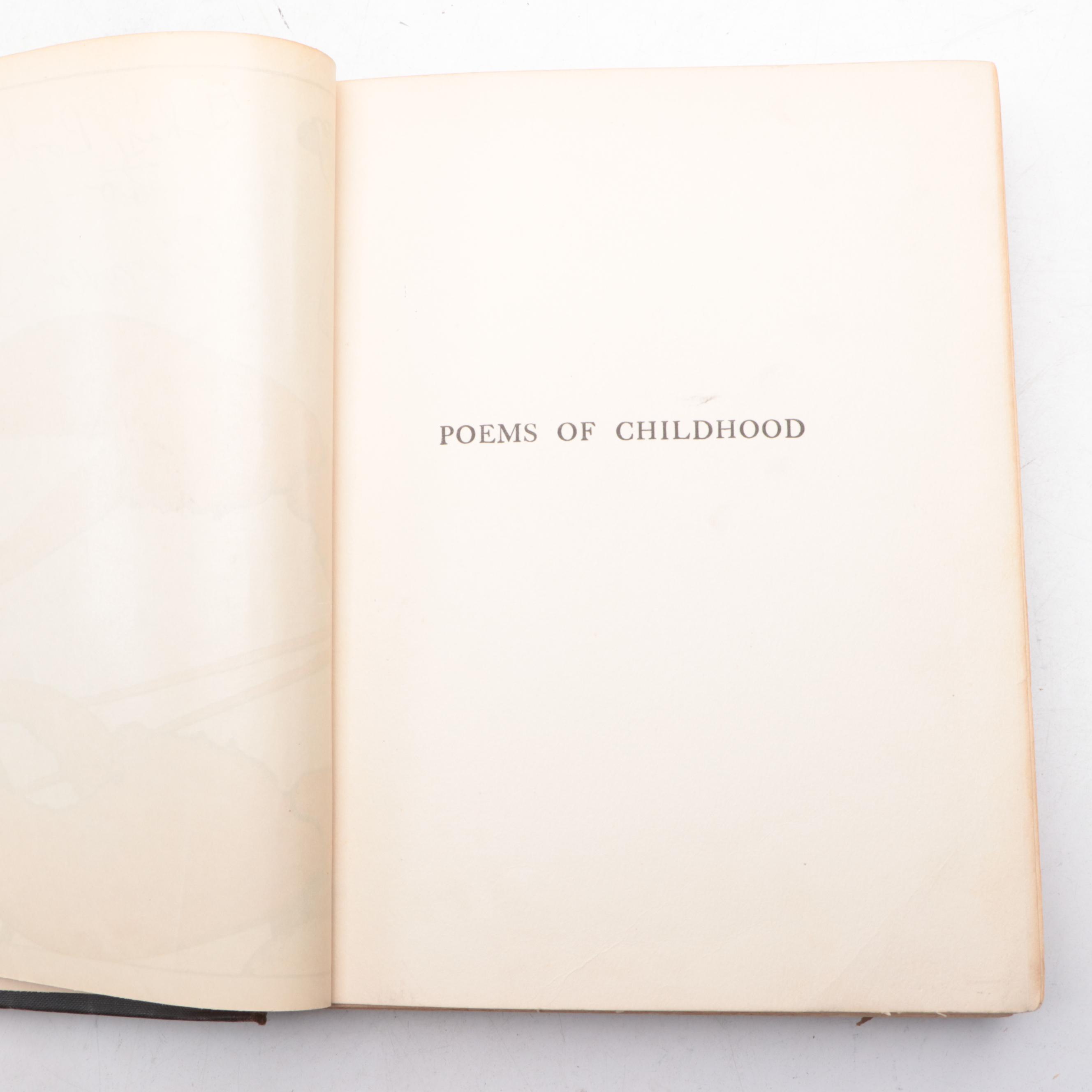 Maxfield Parrish Illustrated "Poems of Childhood" by Eugene Field ...