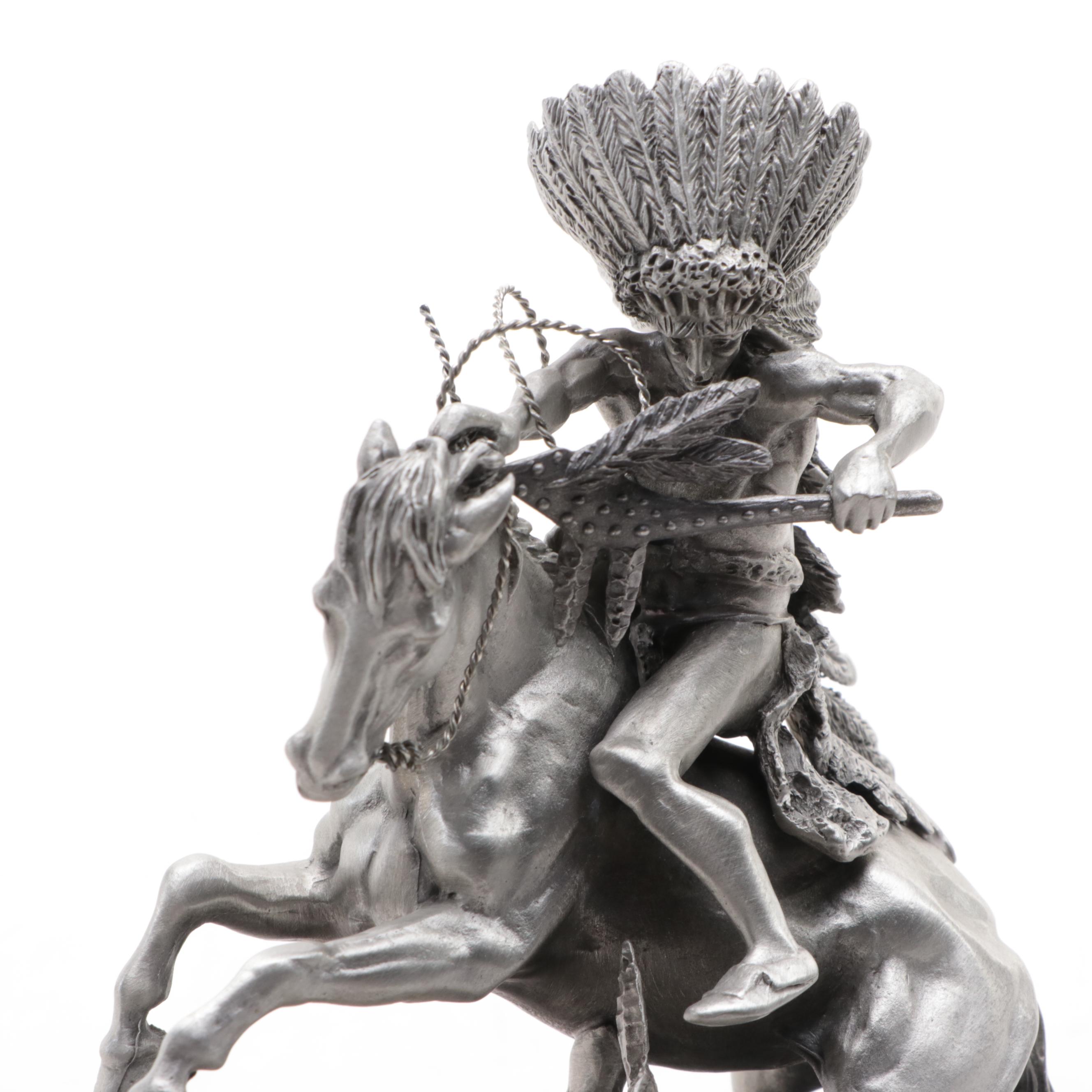 Don Polland for Chimark "Counting Coupe" Pewter Figurine, 1974 | EBTH