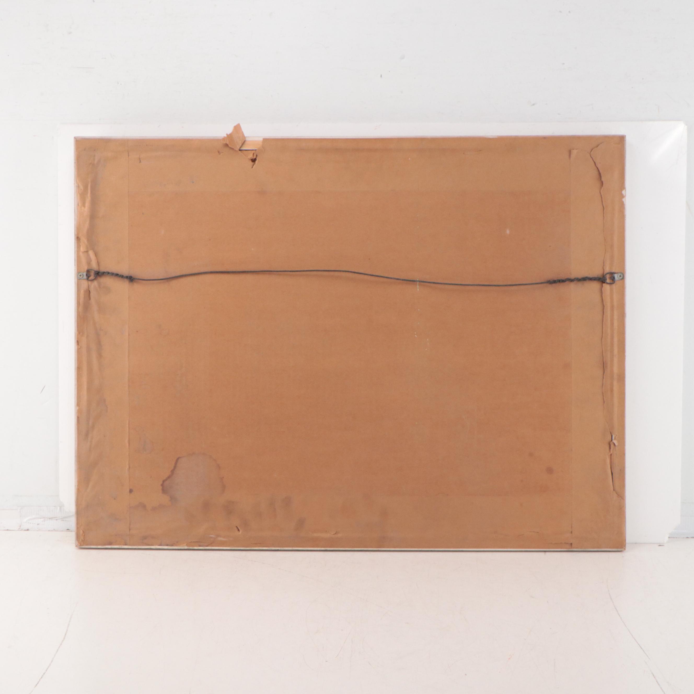 Joseph Zaritsky Abstract Lithograph "A Gift for the Israel Museum ...