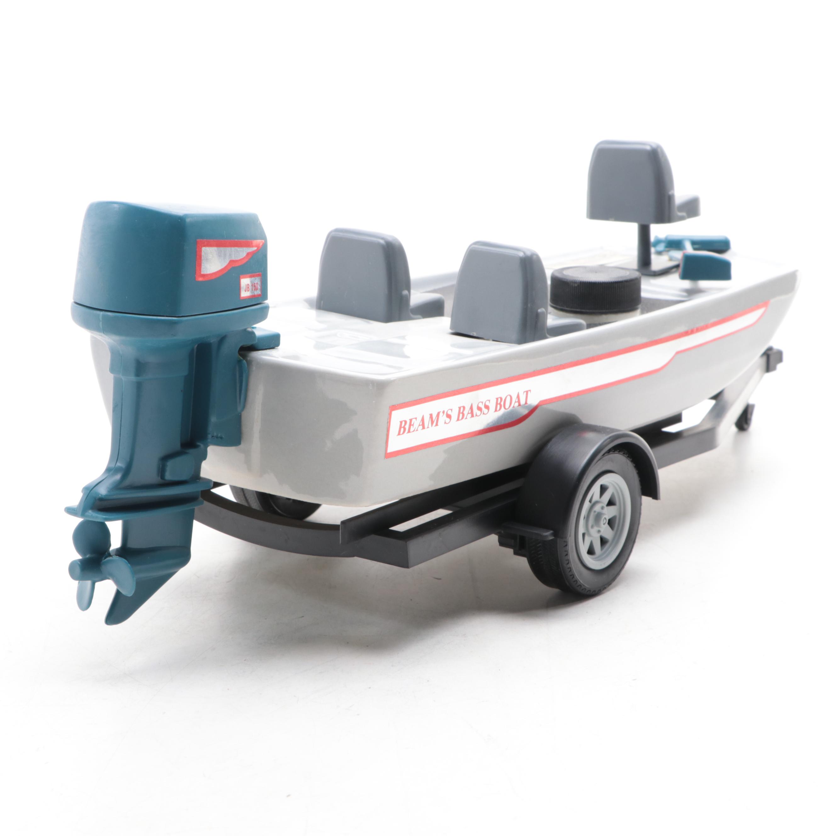 Regal China Jim Beam Bass Boat Ceramic Decanter | EBTH