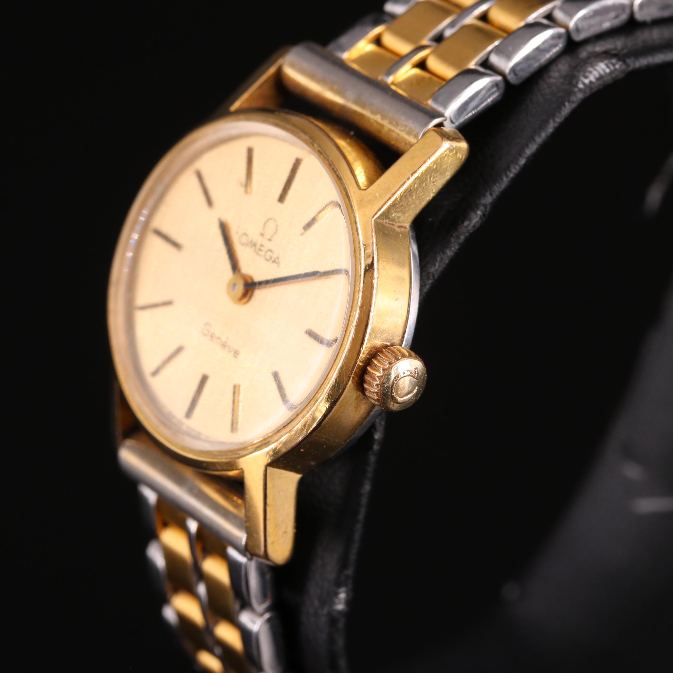 1975 Omega Geneve Gold-Plated Manual-Wind Wristwatch | EBTH