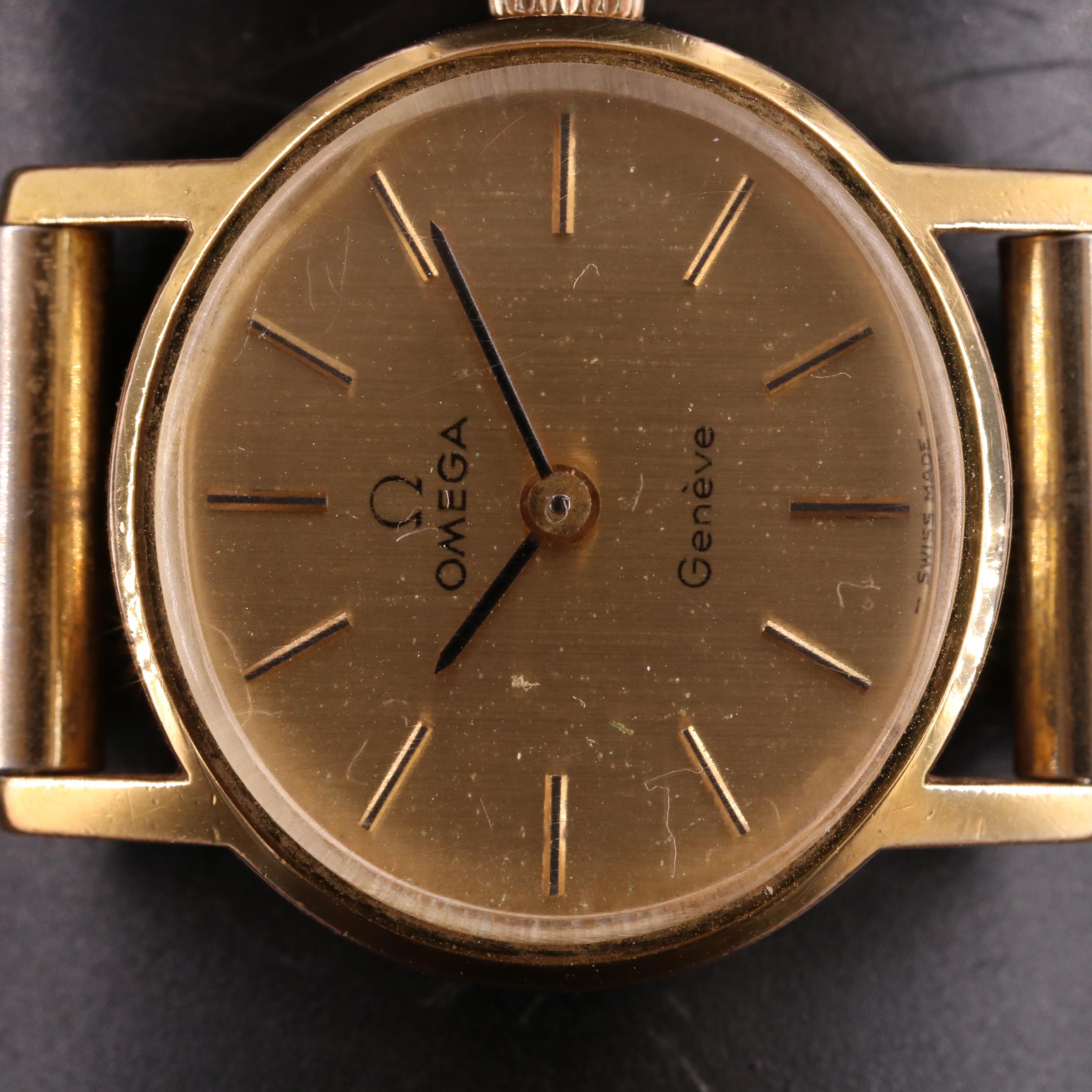 1975 Omega Geneve Gold-Plated Manual-Wind Wristwatch | EBTH