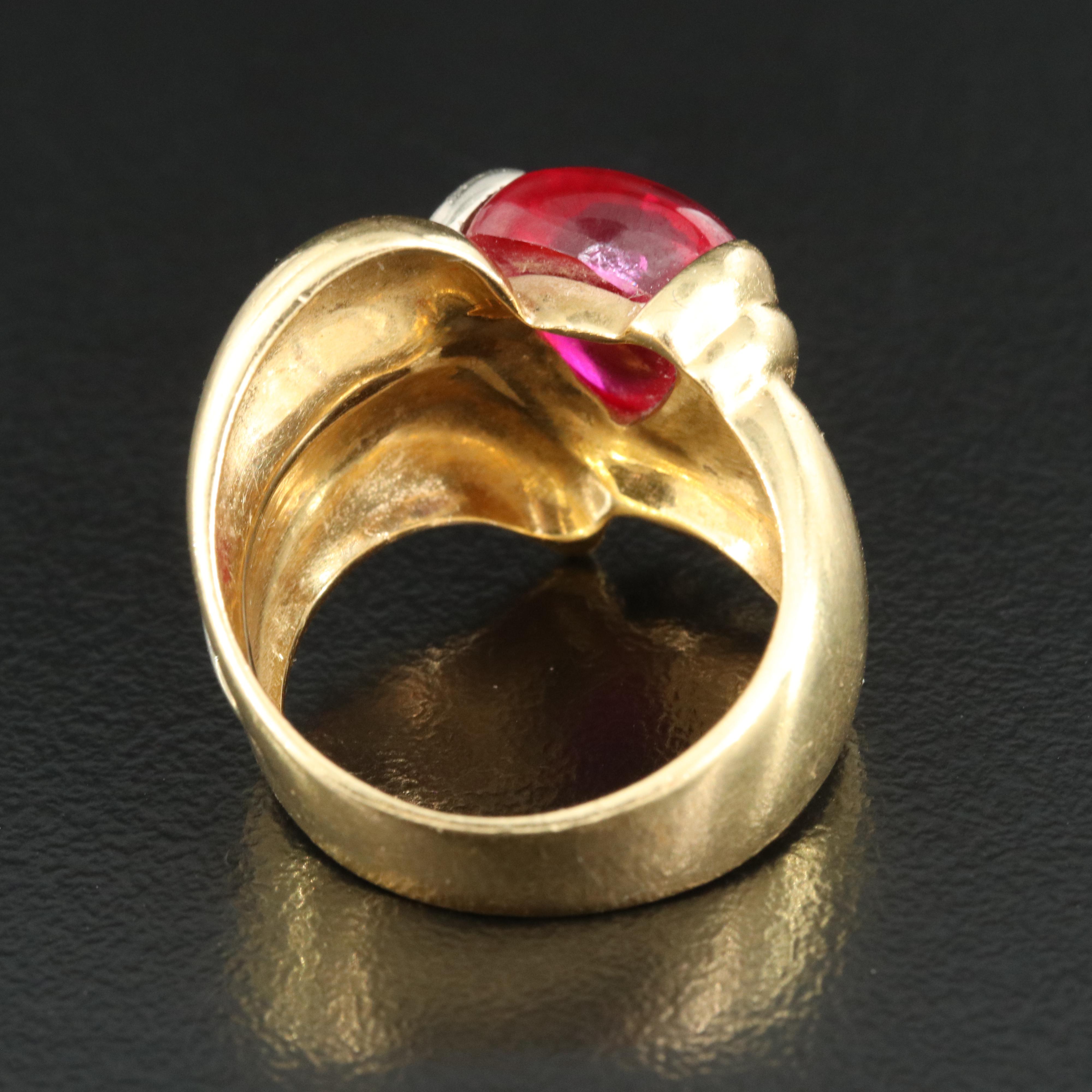 Italian 18K Ruby Ring | EBTH