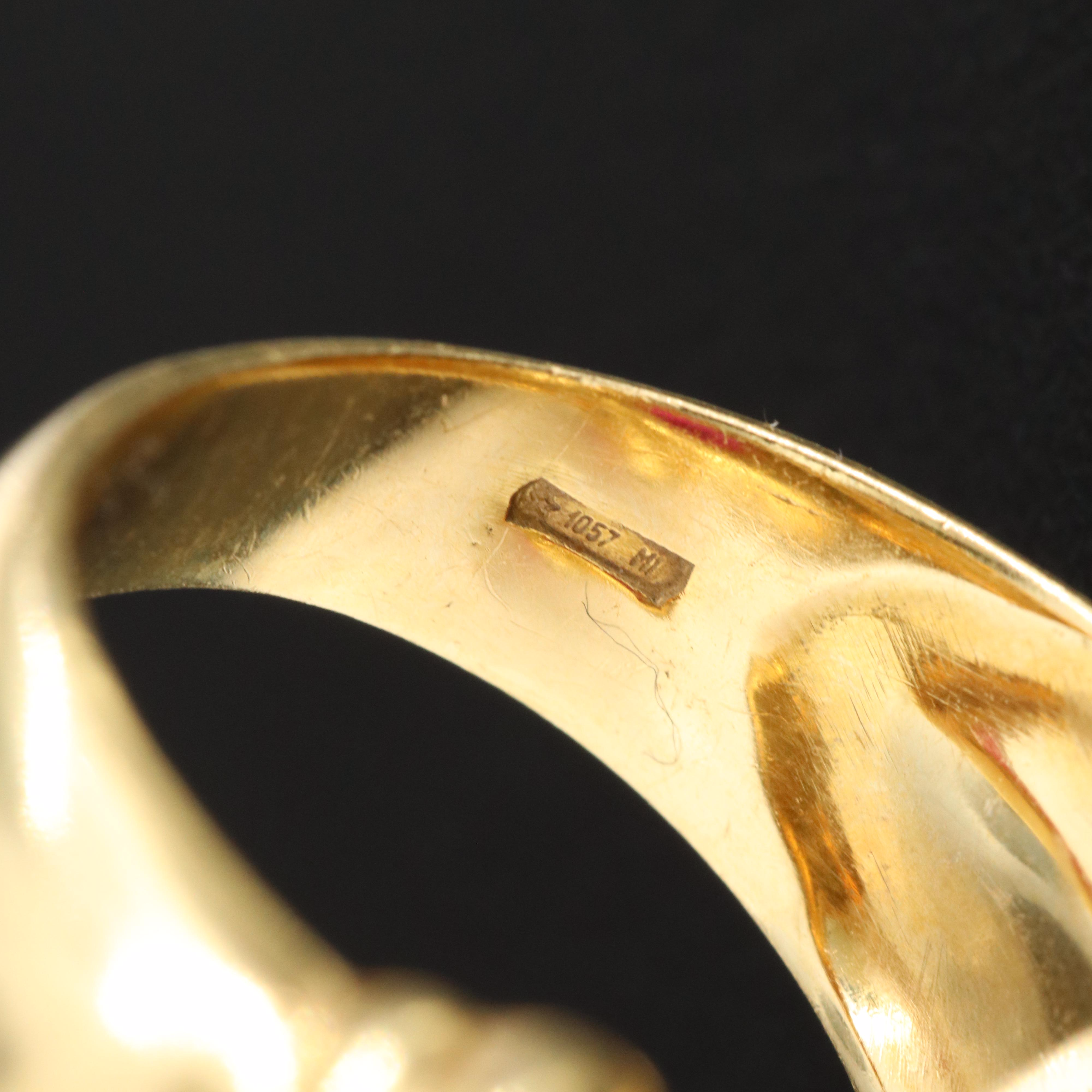 Italian 18K Ruby Ring | EBTH