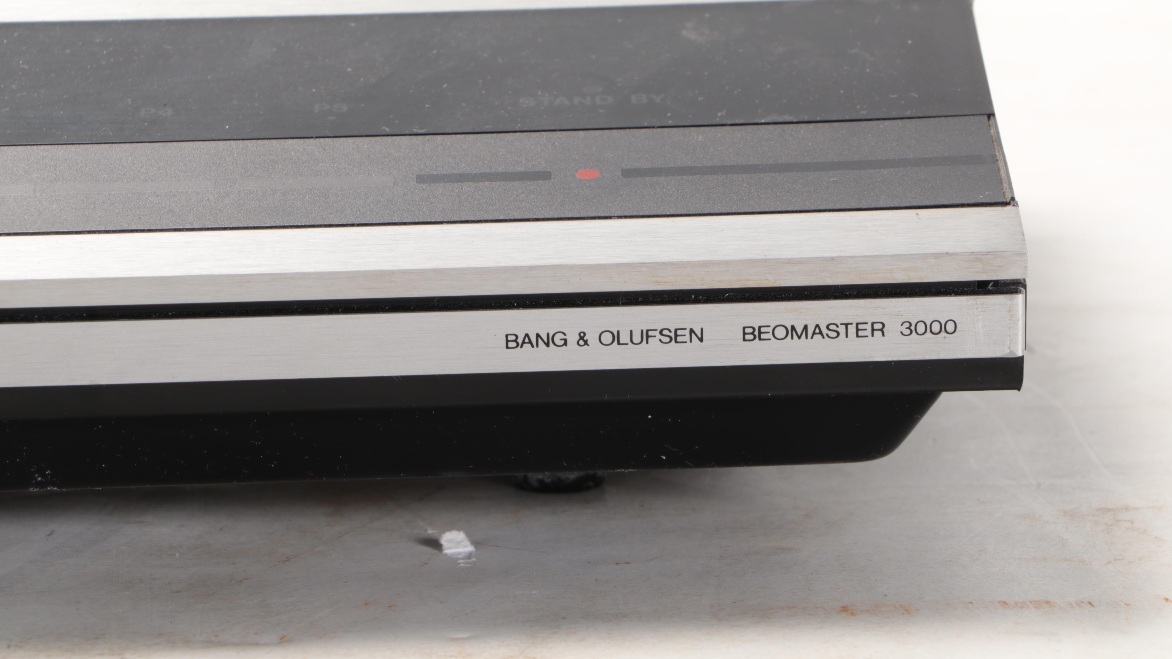 Bang & Olufsen Beomaster 3000 Tuner Amplifier With Remote | EBTH