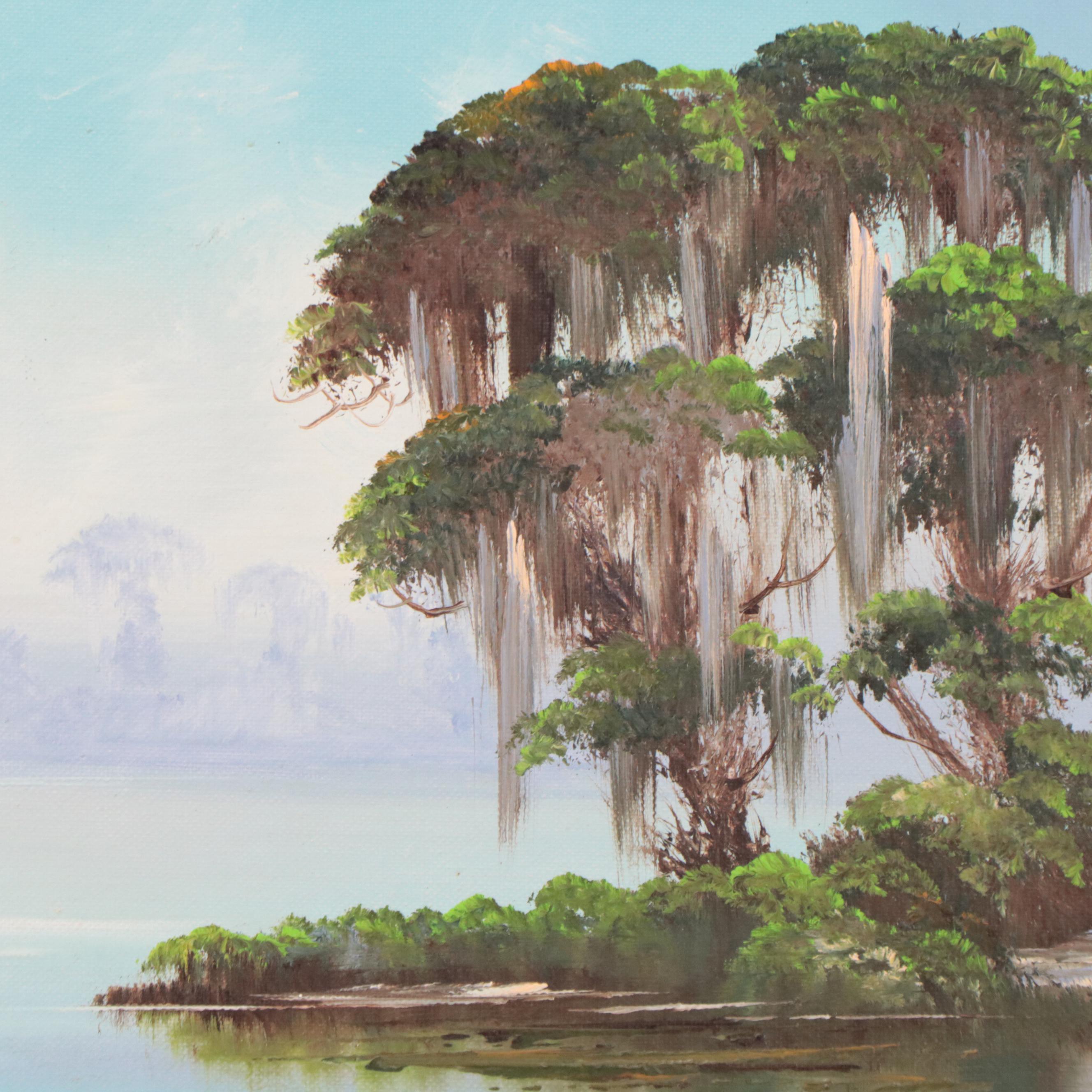 Charles Handford Bayou Oil Painting | EBTH