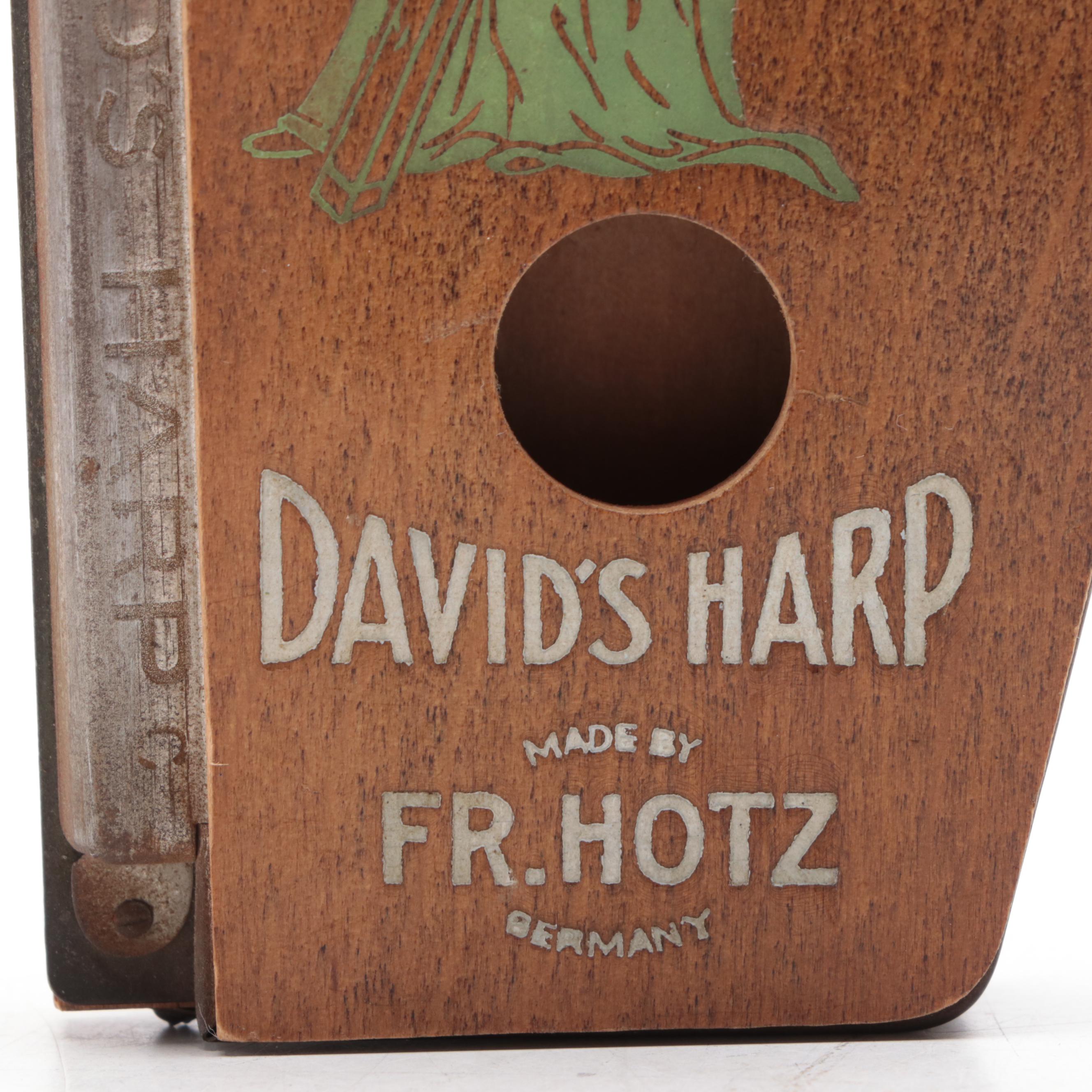 Friedrich Hotz David's Harp Viennese Tremolo Harmonica | EBTH