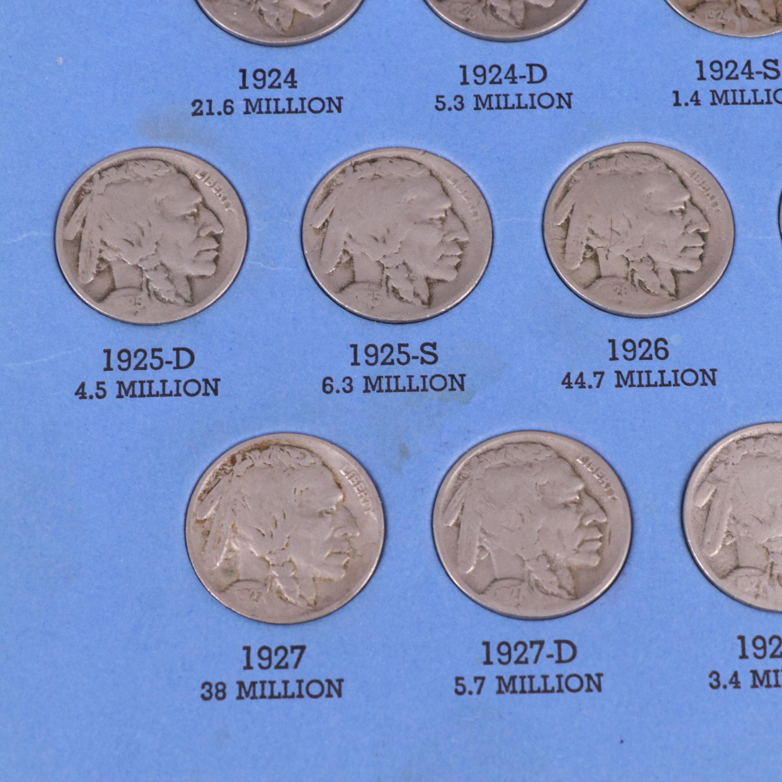 Complete Buffalo Nickel Collection | EBTH