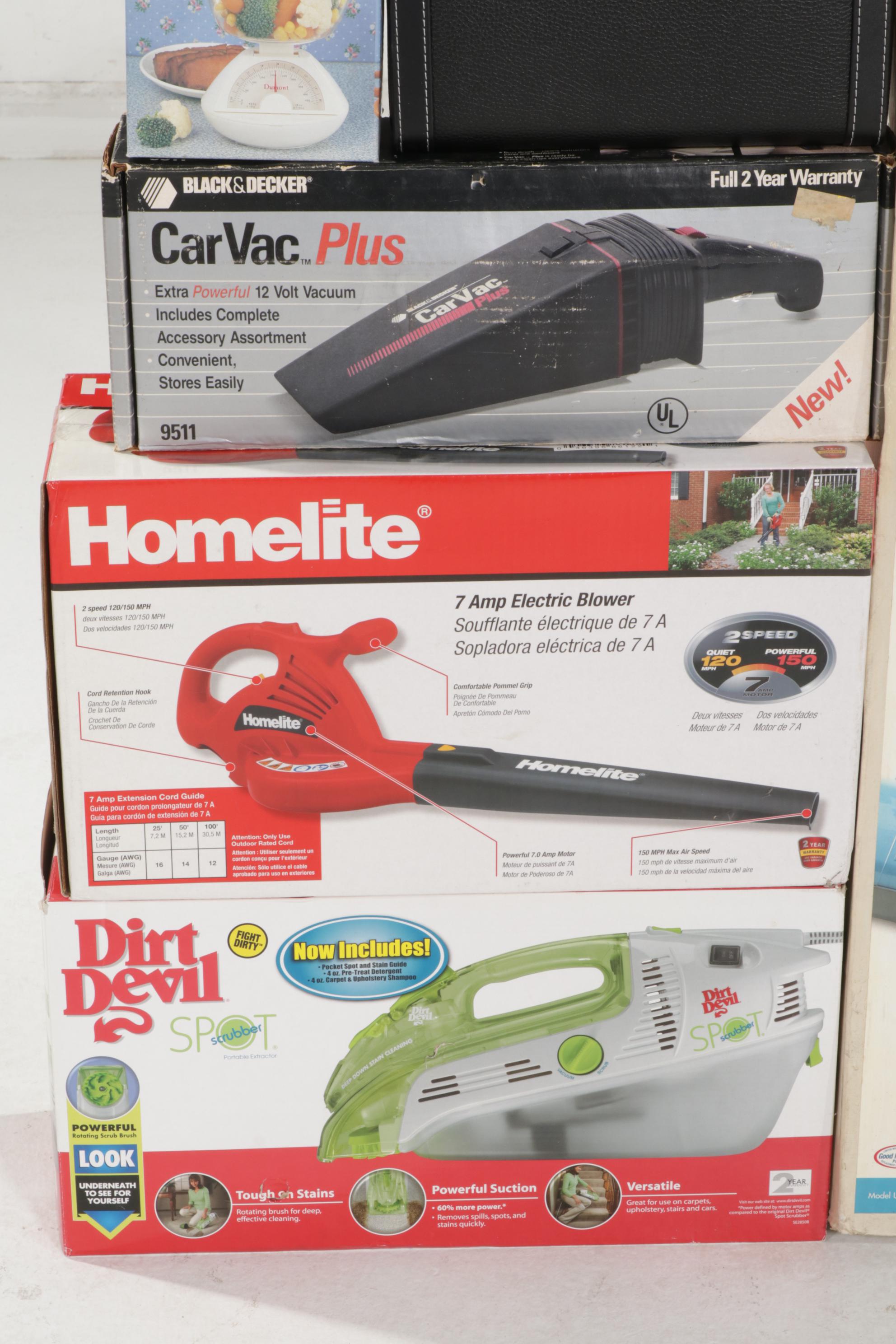 Hoover Spirit Vacuum, Black + Decker Car Vacuum, More Household ...