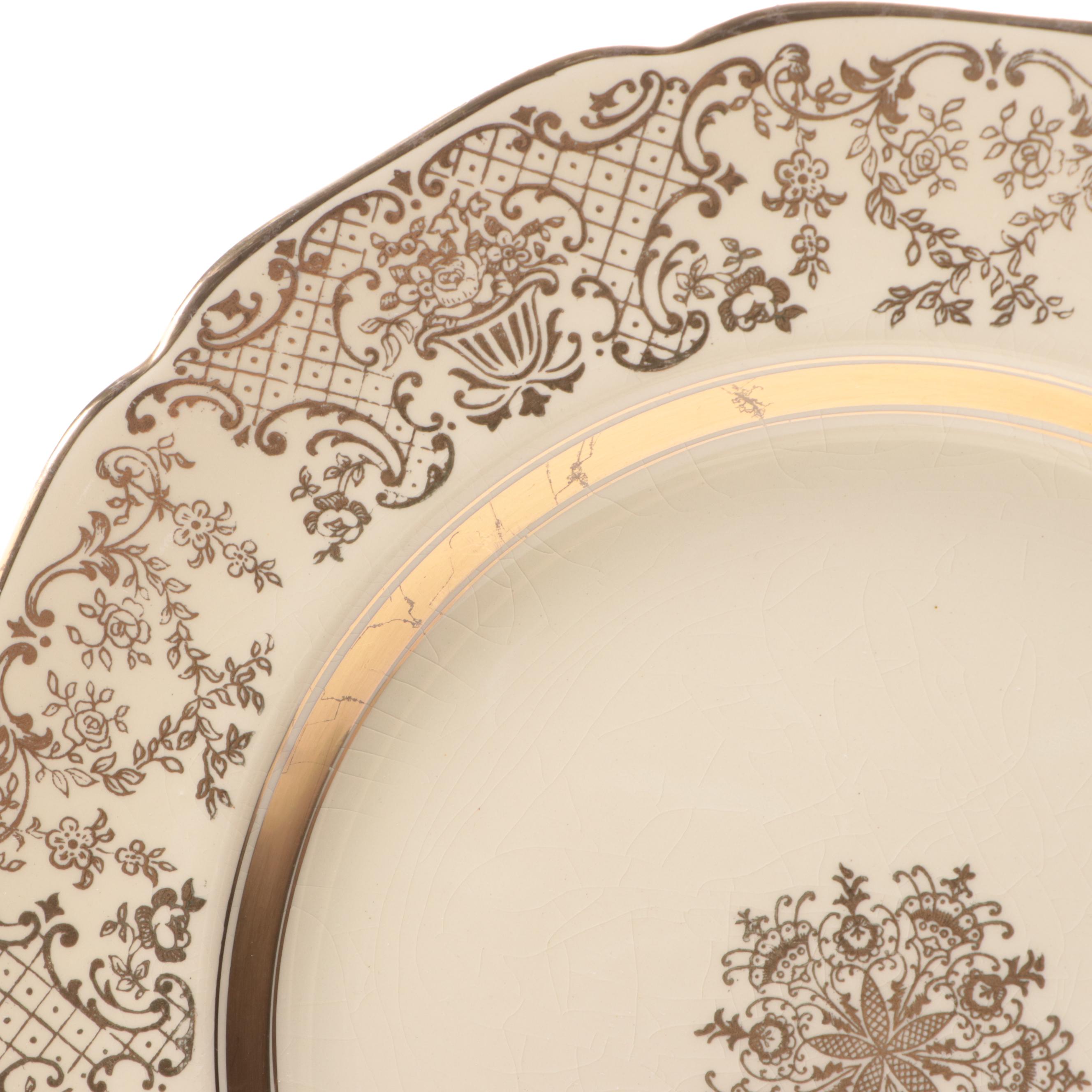 Johnson Bros. "Victorian" Dinner Plates, Early to Mid-20th Century | EBTH