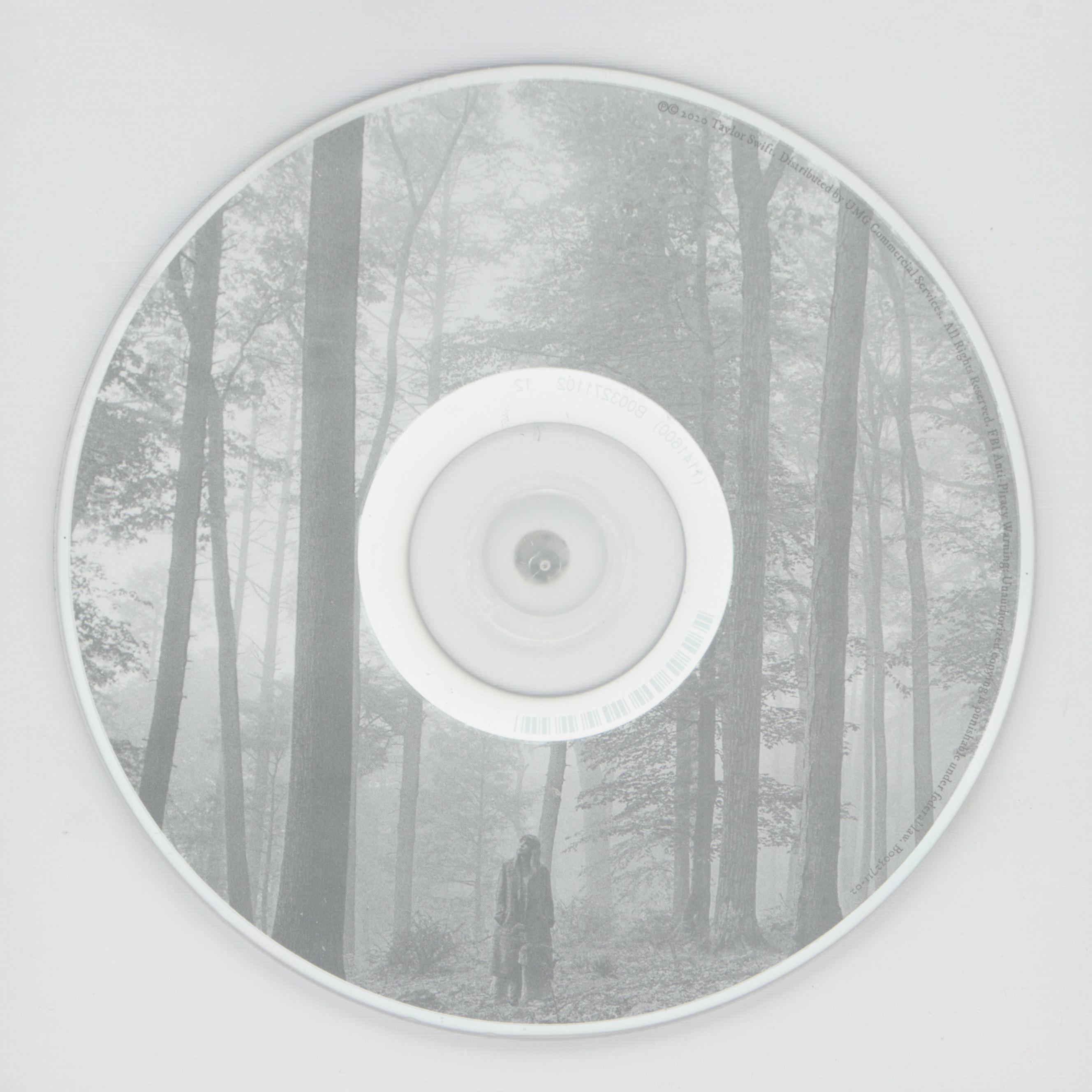 Taylor Swift Signed Folklore CD Cover In Framed and Matted Display | EBTH