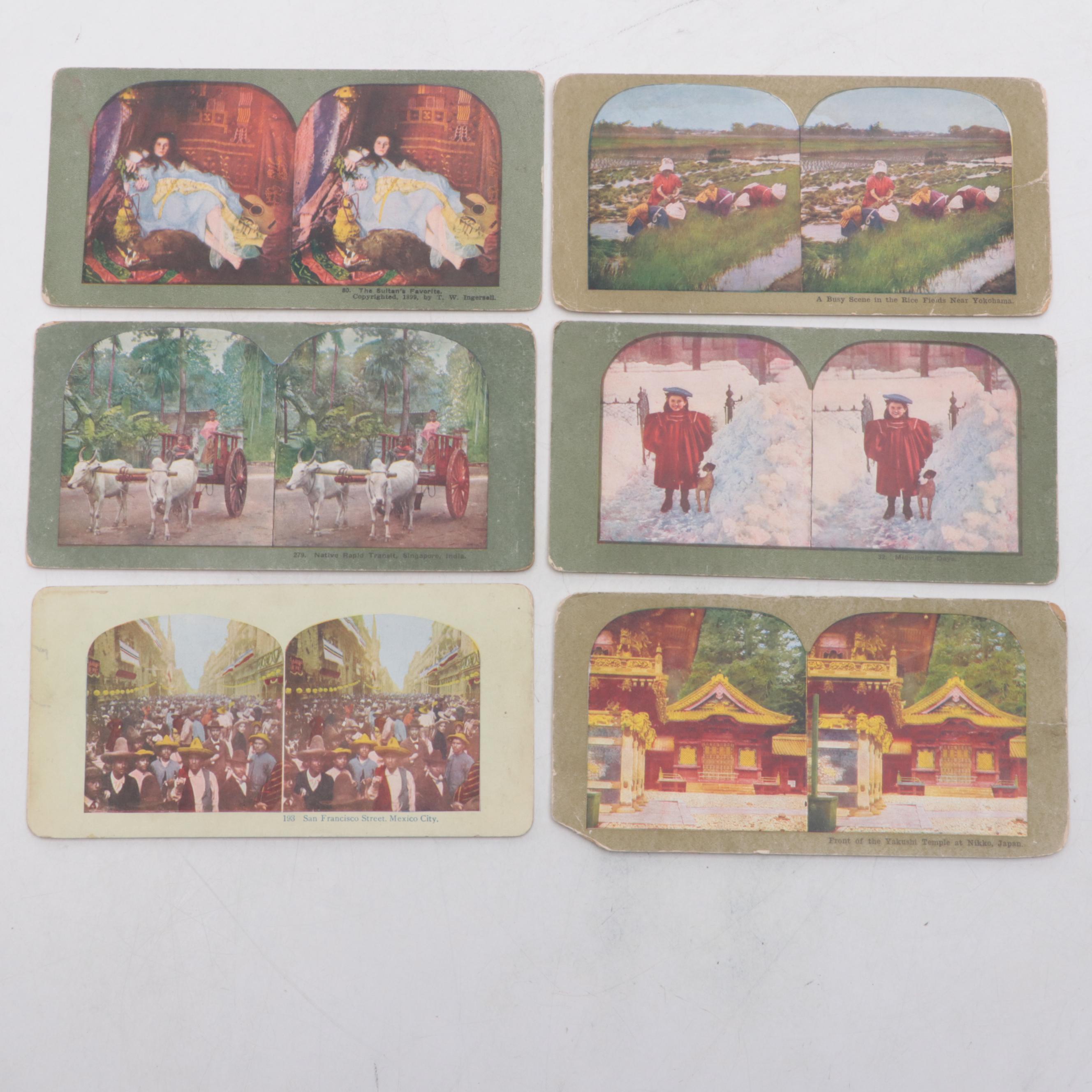 Keystone Visual Survey Telebinocular with Viewcards, Early to Mid-20th ...