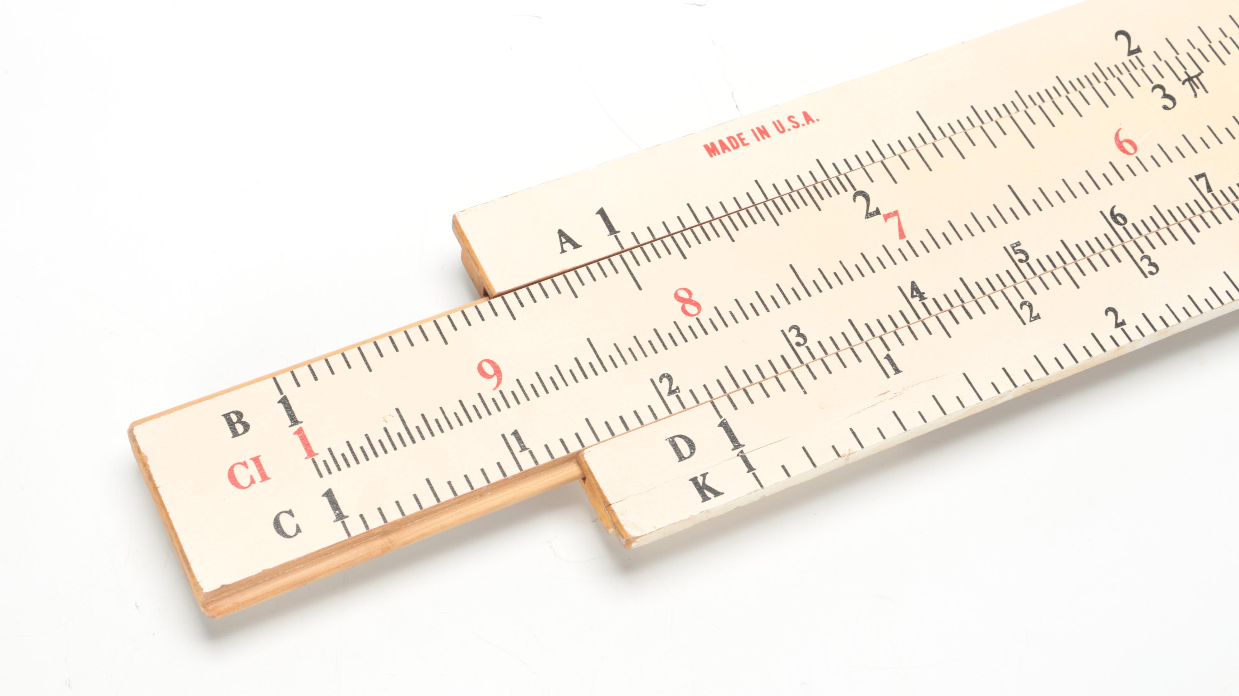 Keuffel & Esser Co. Oversized Calculating Slide Rule | EBTH