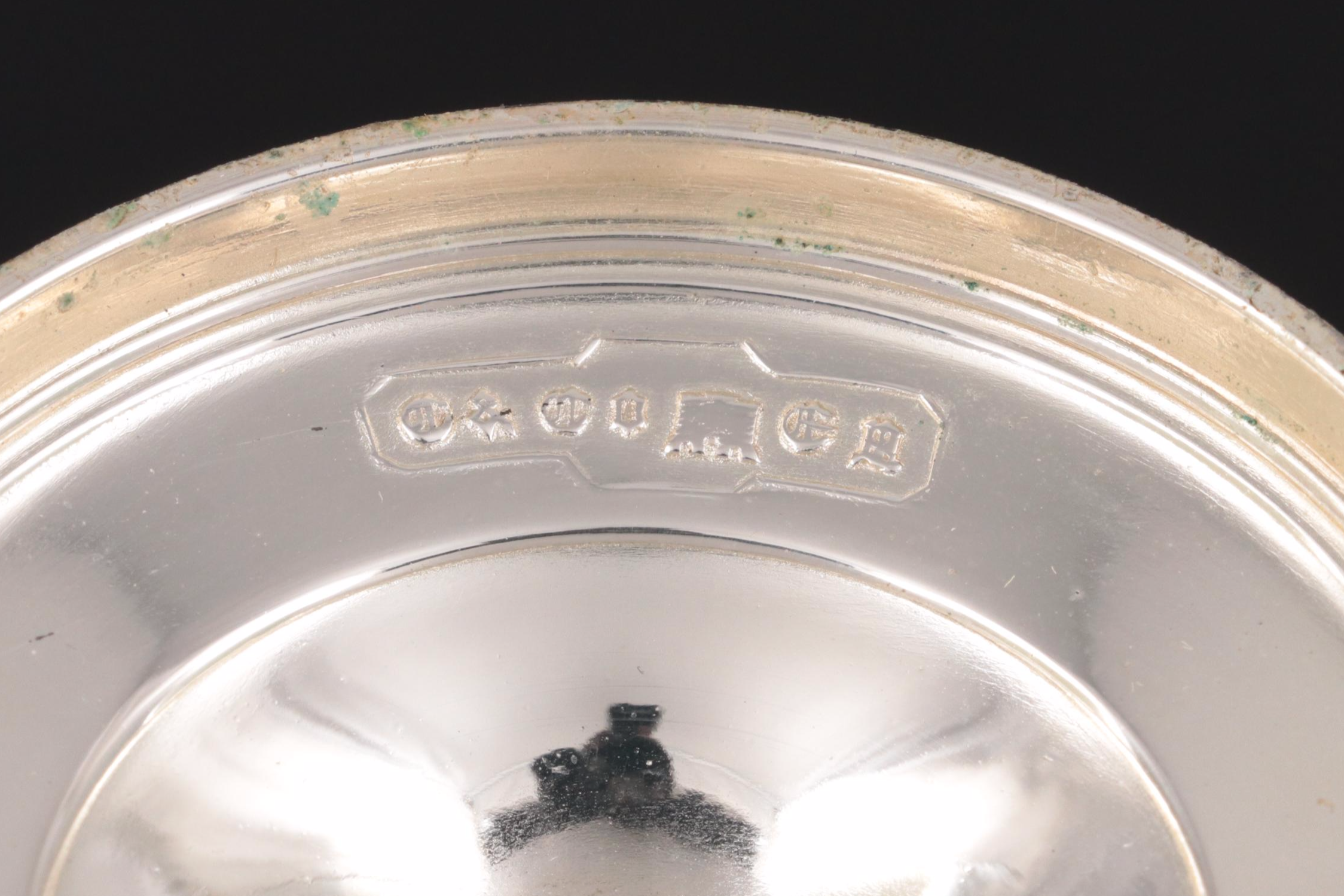 Corbell & Co. Monogrammed Silver Plate Goblets, 20th Century | EBTH