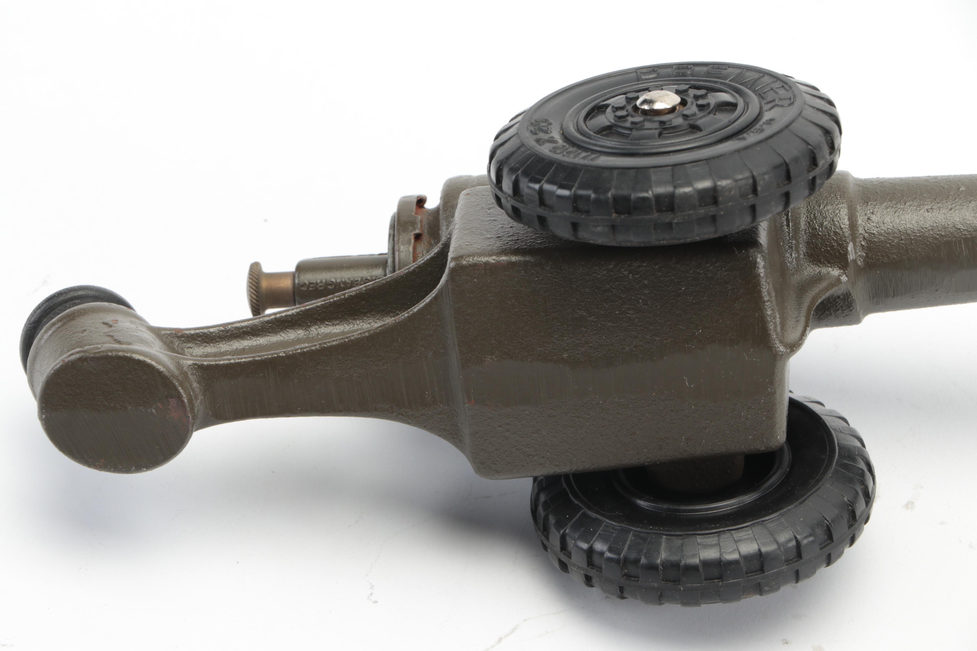 Big Bang 155mm and 60mm Cast Iron Miniature Model Cannons | EBTH