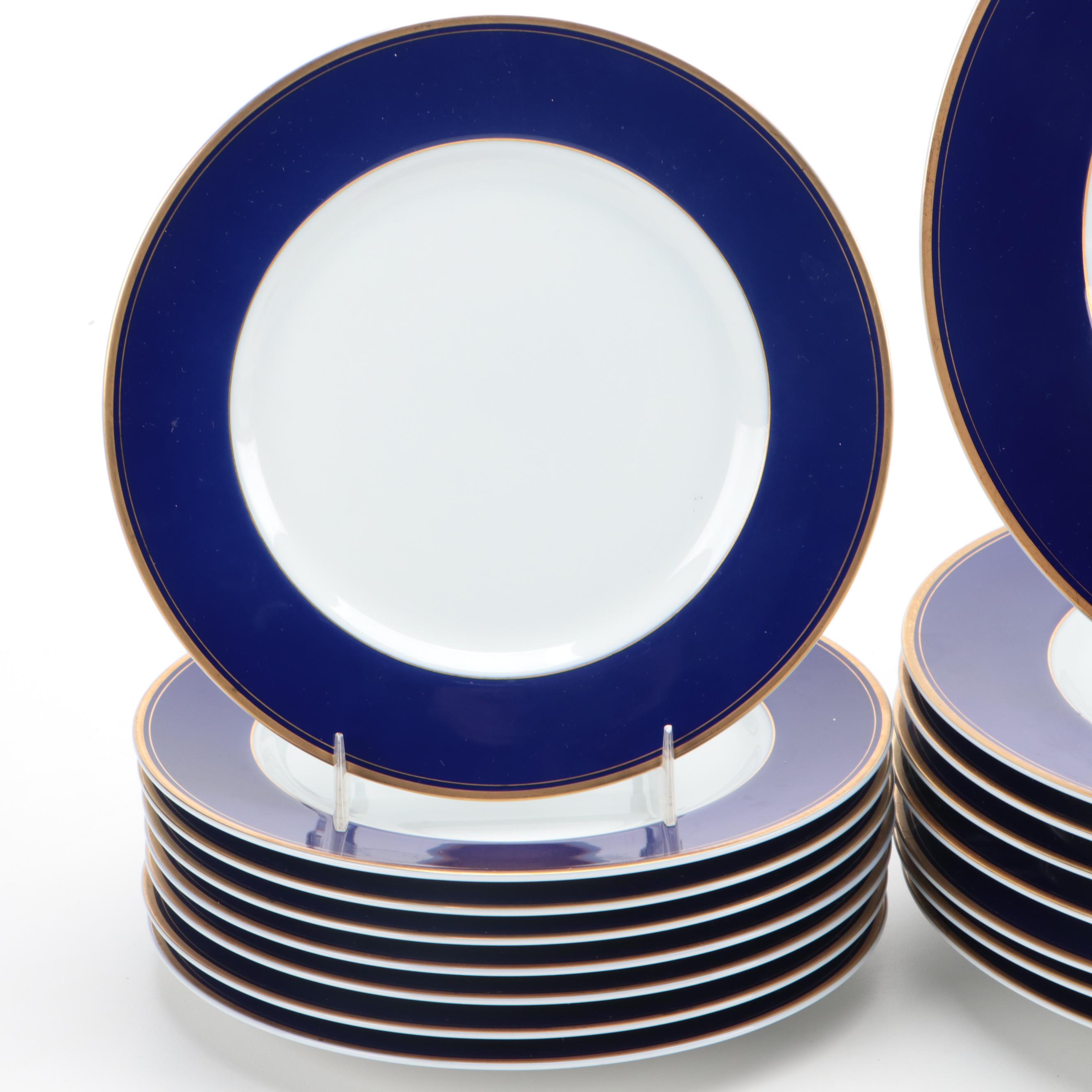 Mikasa Empire Blue Fine China Set | EBTH