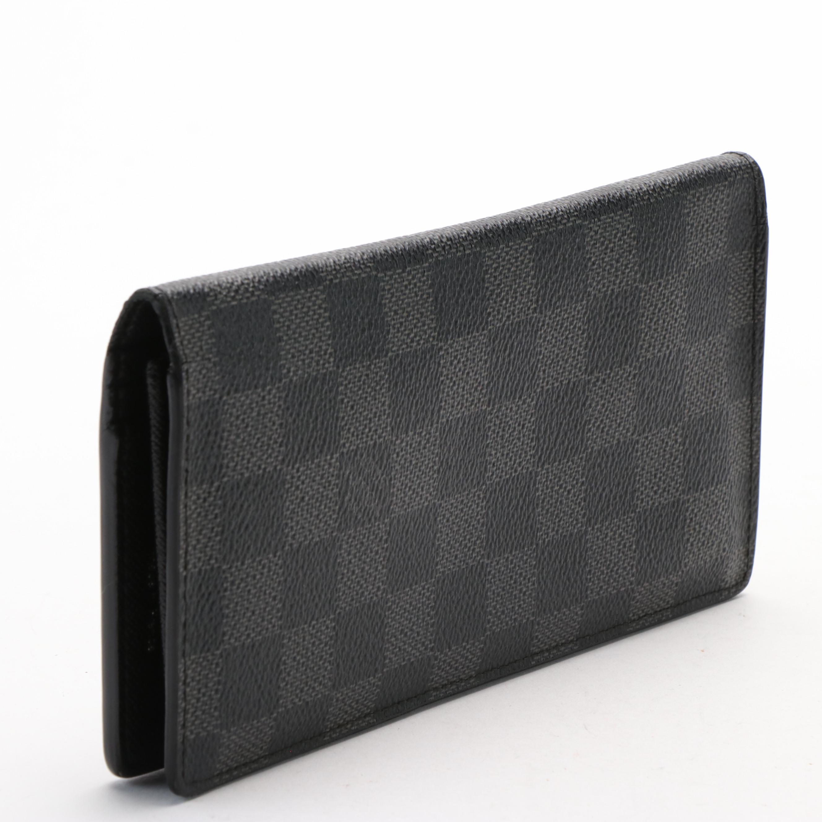 Louis Vuitton Damier Graphite Canvas Brazza Wallet | EBTH